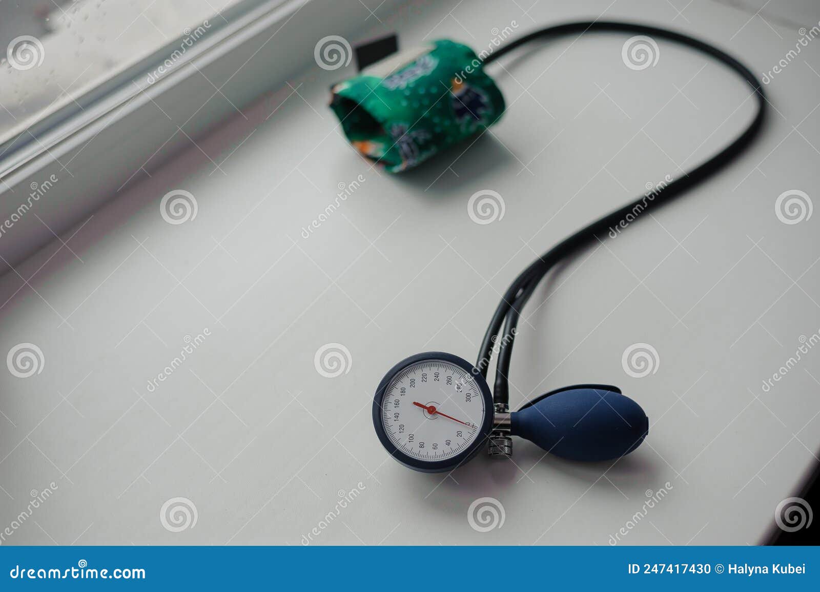 Tonometer on a White Background. Diagnostic Device for Determining ...