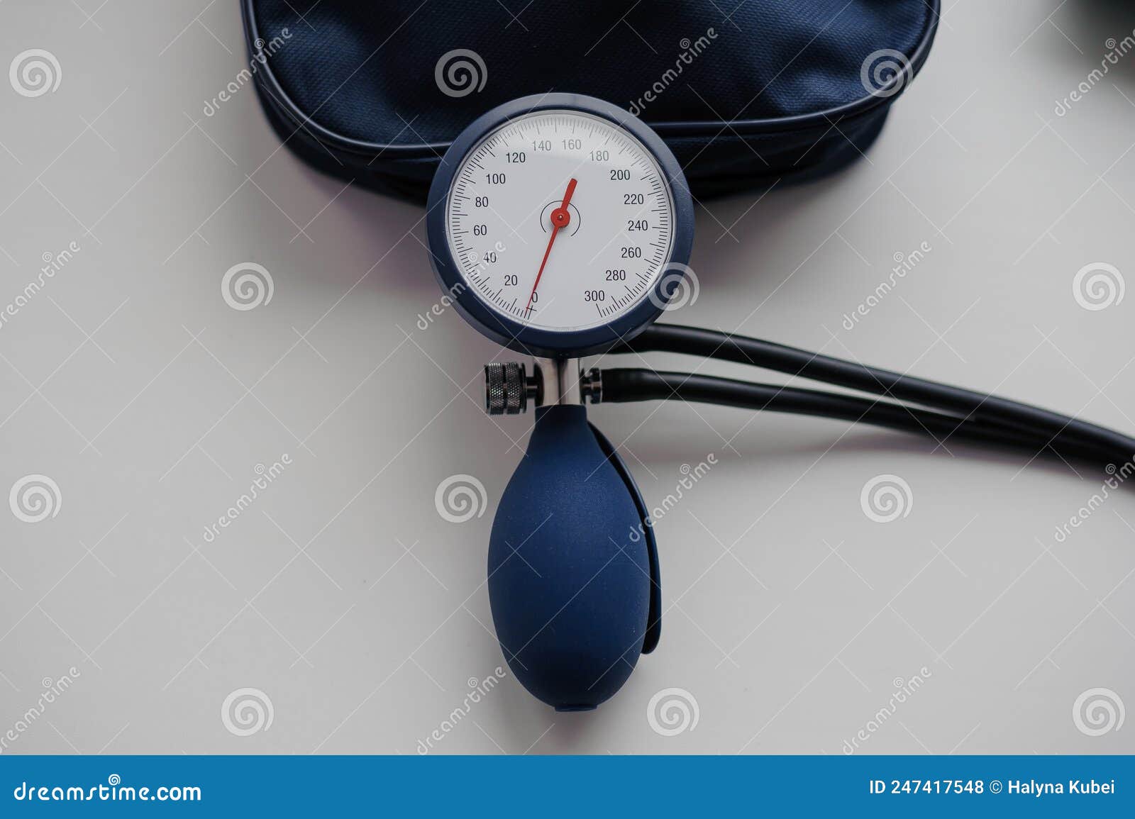 Tonometer on a White Background. Diagnostic Device for Determining ...