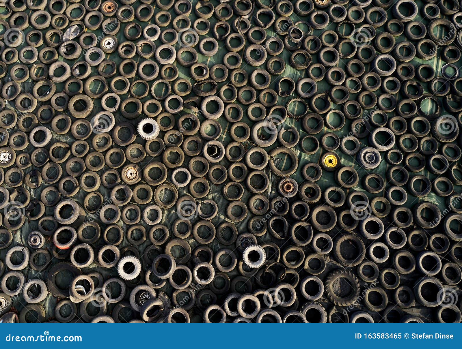 Tons of Old Used Tyres in a Mix Stock Image - Image of tire, automotive ...