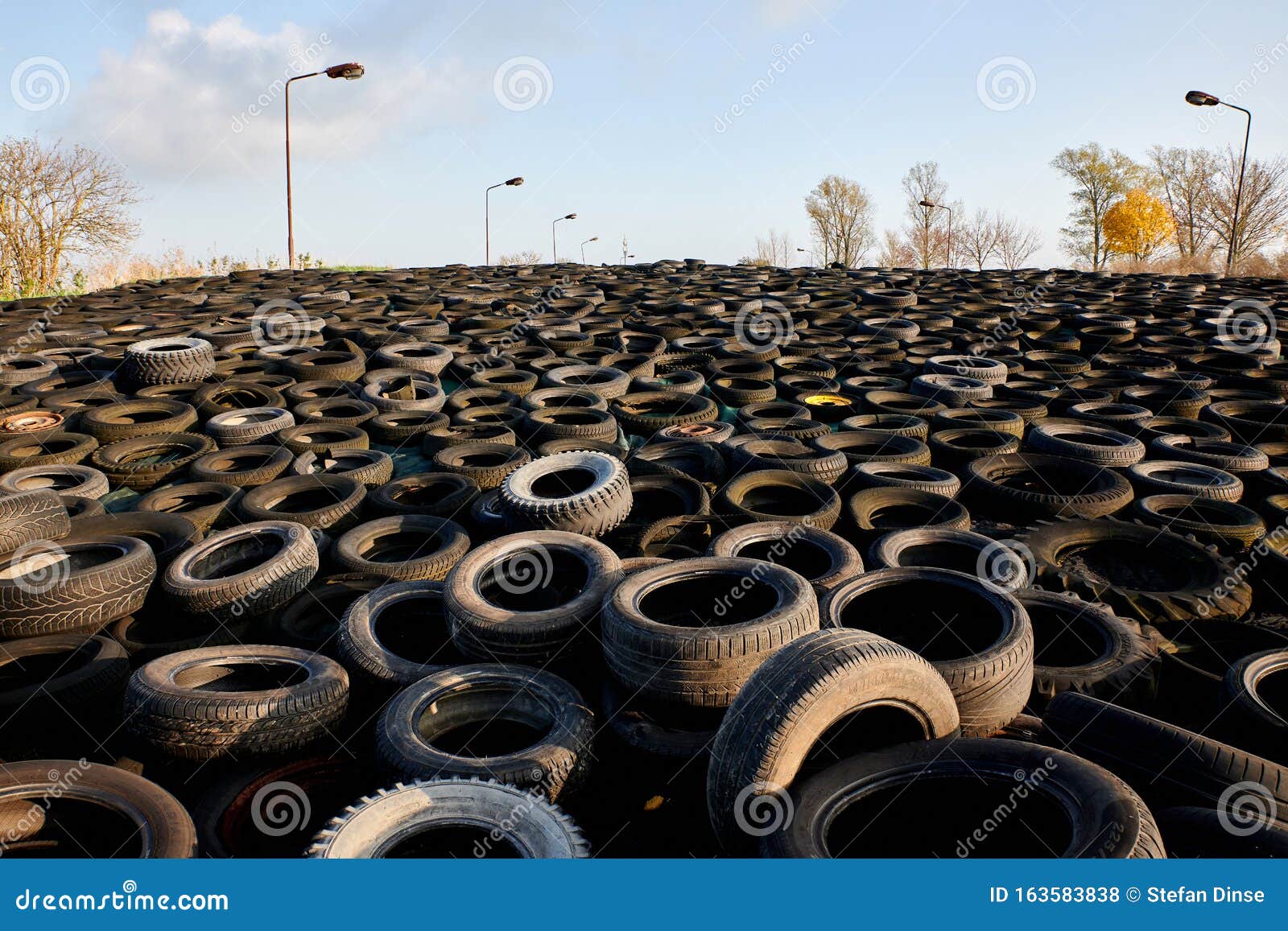 Tons of Old Used Tyres in a Mix Stock Photo - Image of automotive ...