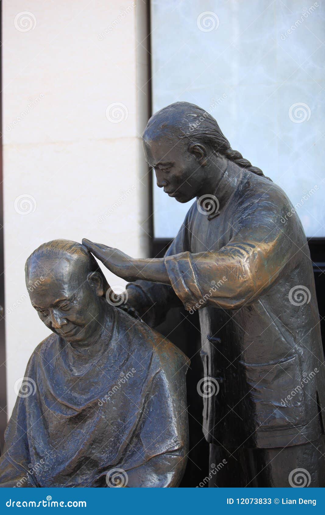 Tonsorial bronze stock image. Image of ancient, eastern - 12073833