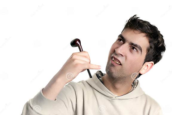 Tonto foto de archivo. Imagen de ropas, barba, pelo, choque - 1846746