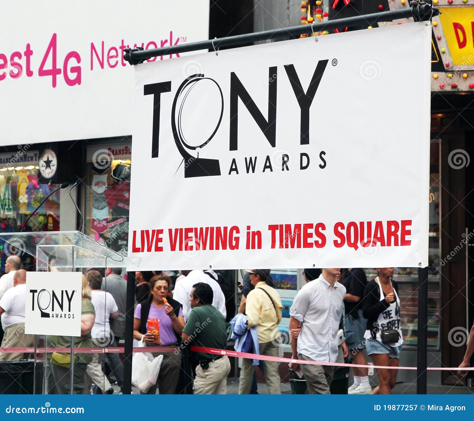 Tony Awards sign editorial photography. Image of awards - 19877257