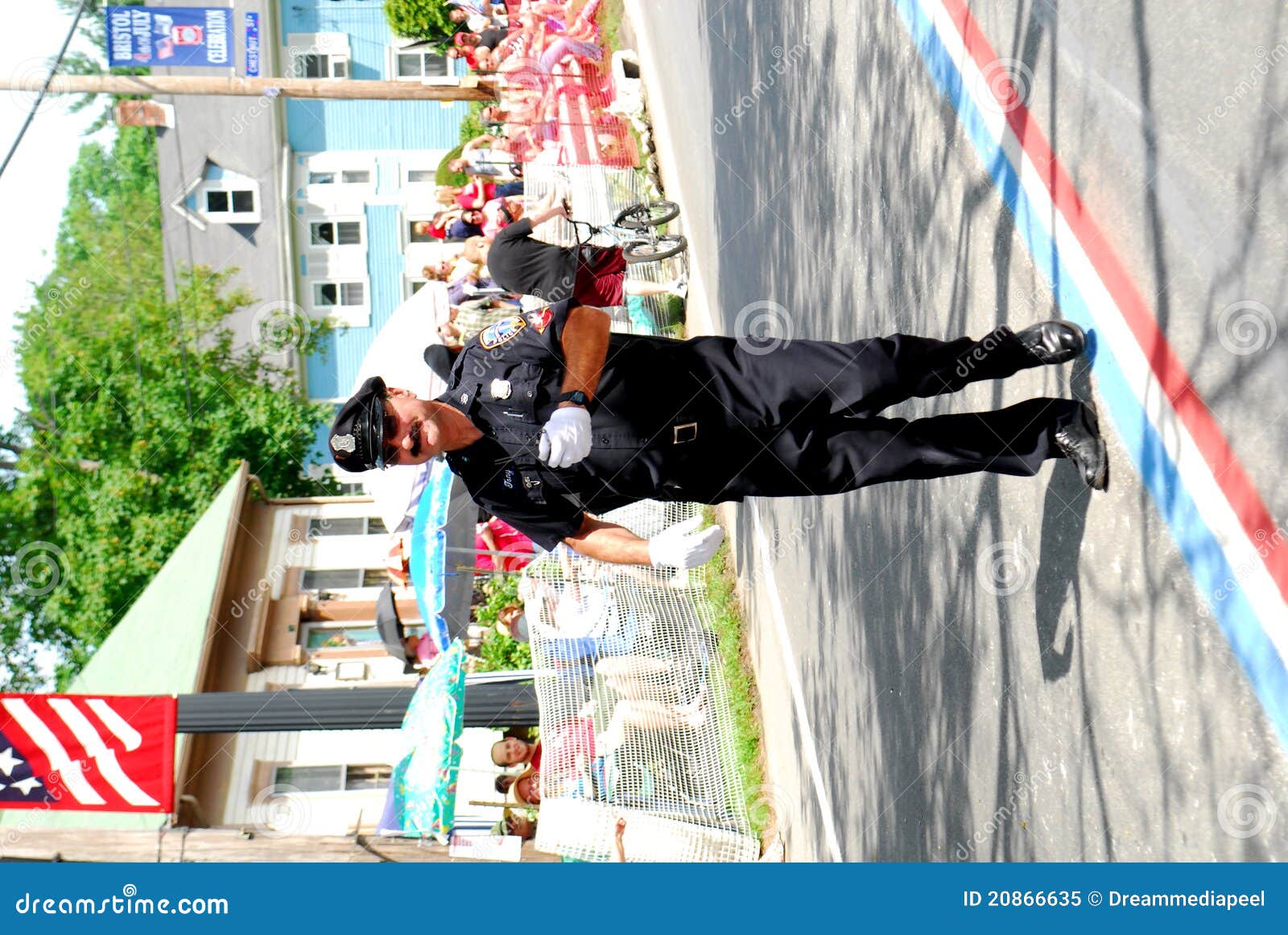 Tony Lepore Providence S Dancing Policeman Editorial Image - Image of ...