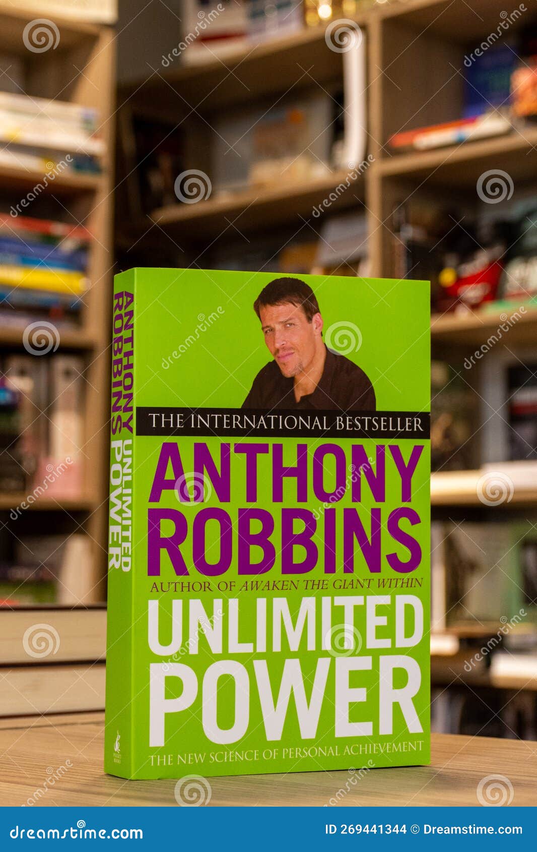 Tony Robbins S Unlimited Power Book In The Bookshop Self Help Book