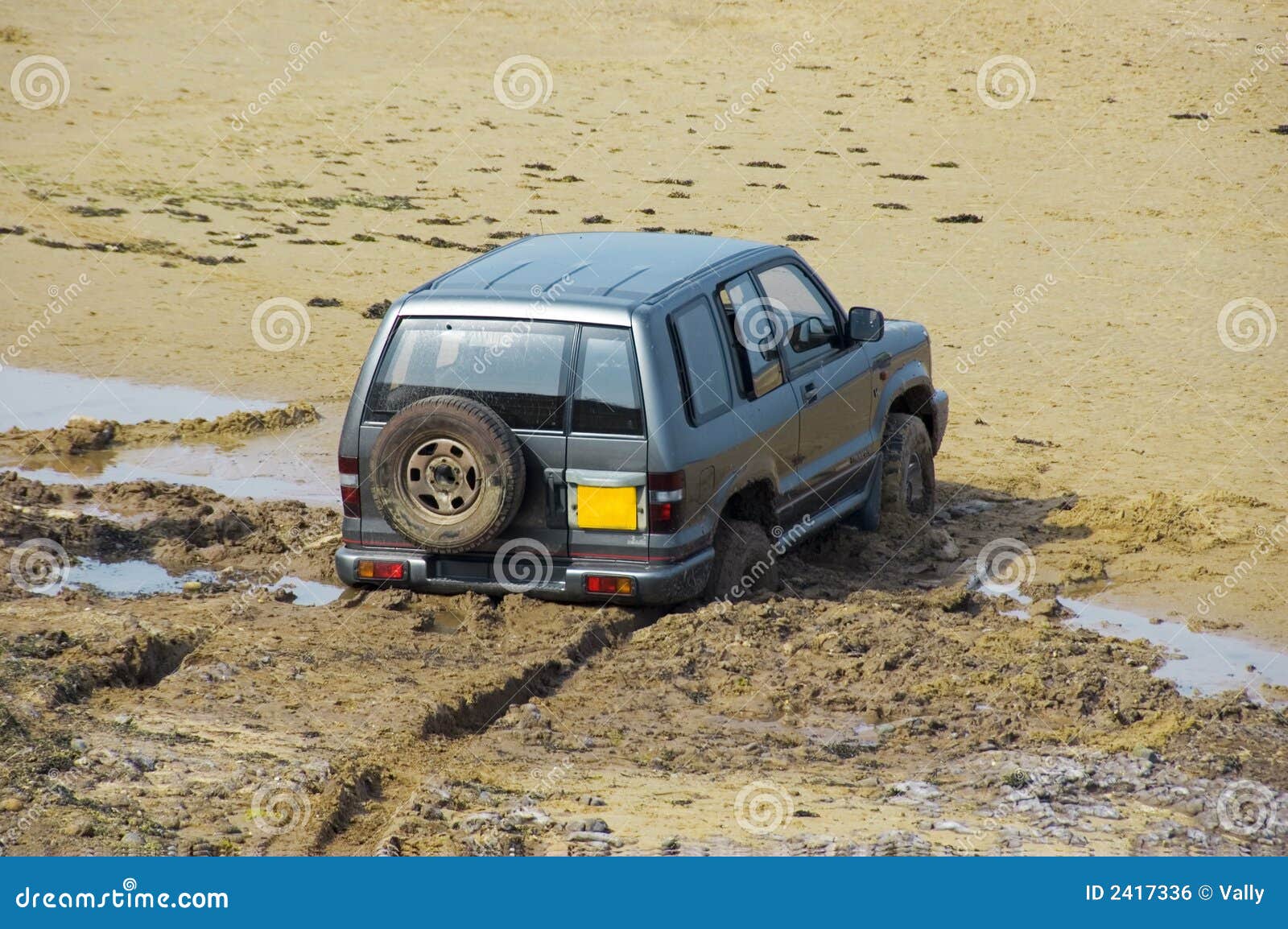 In too deep stock photo. Image of coast, quicksand, exploration - 2417336