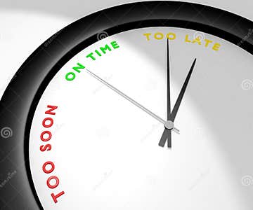 Too Late stock illustration. Illustration of advance - 24863157