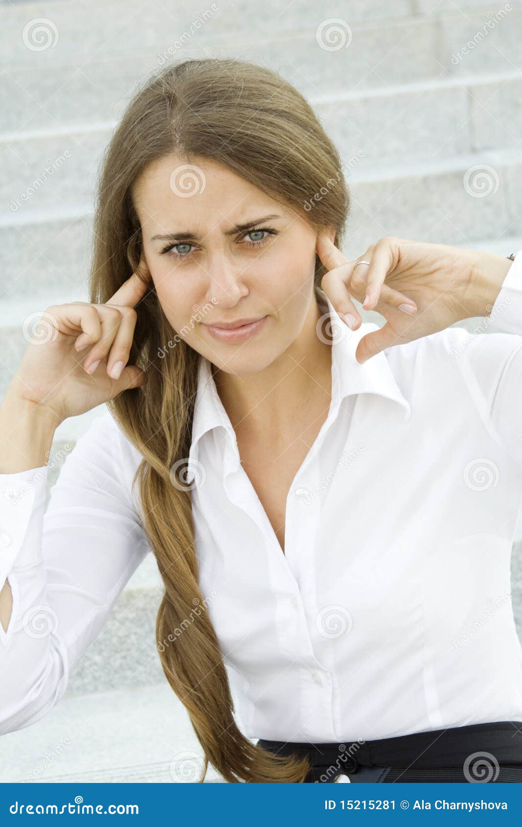 Too Loud stock image. Image of head, expression, pain - 15215281