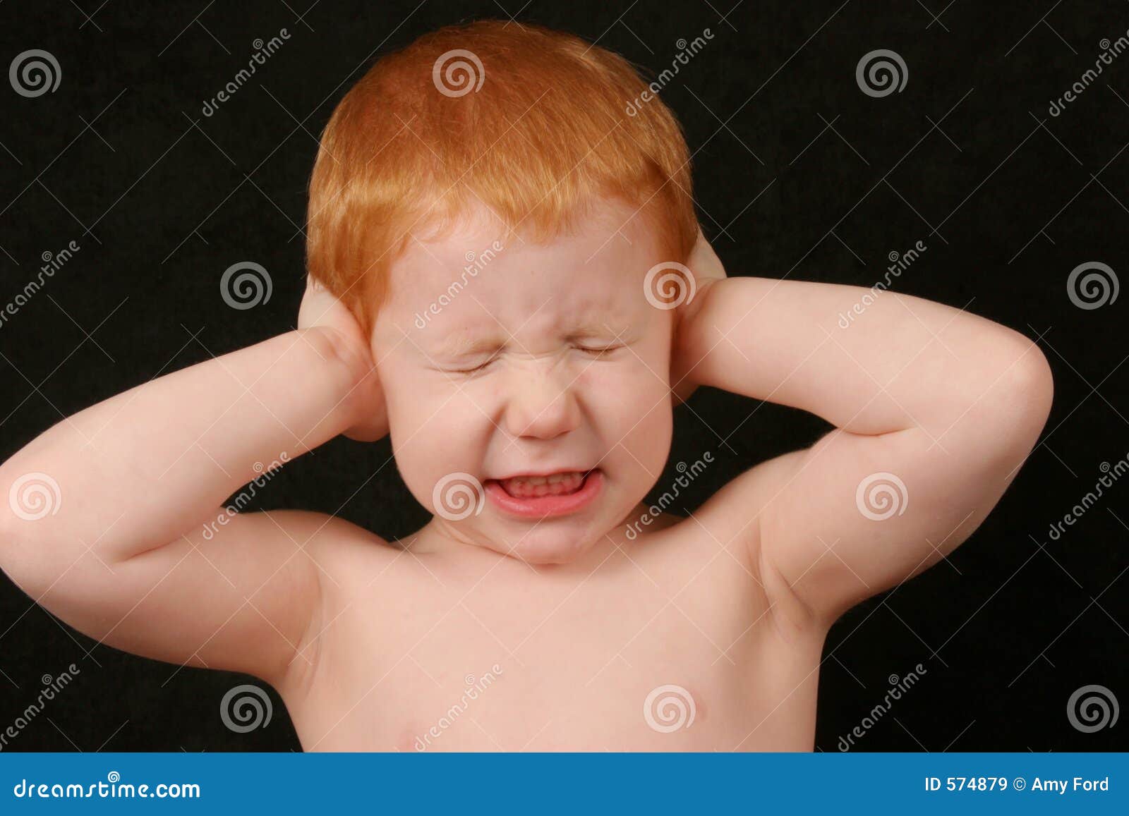 Too Loud stock image. Image of young, child, anger, brother - 574879
