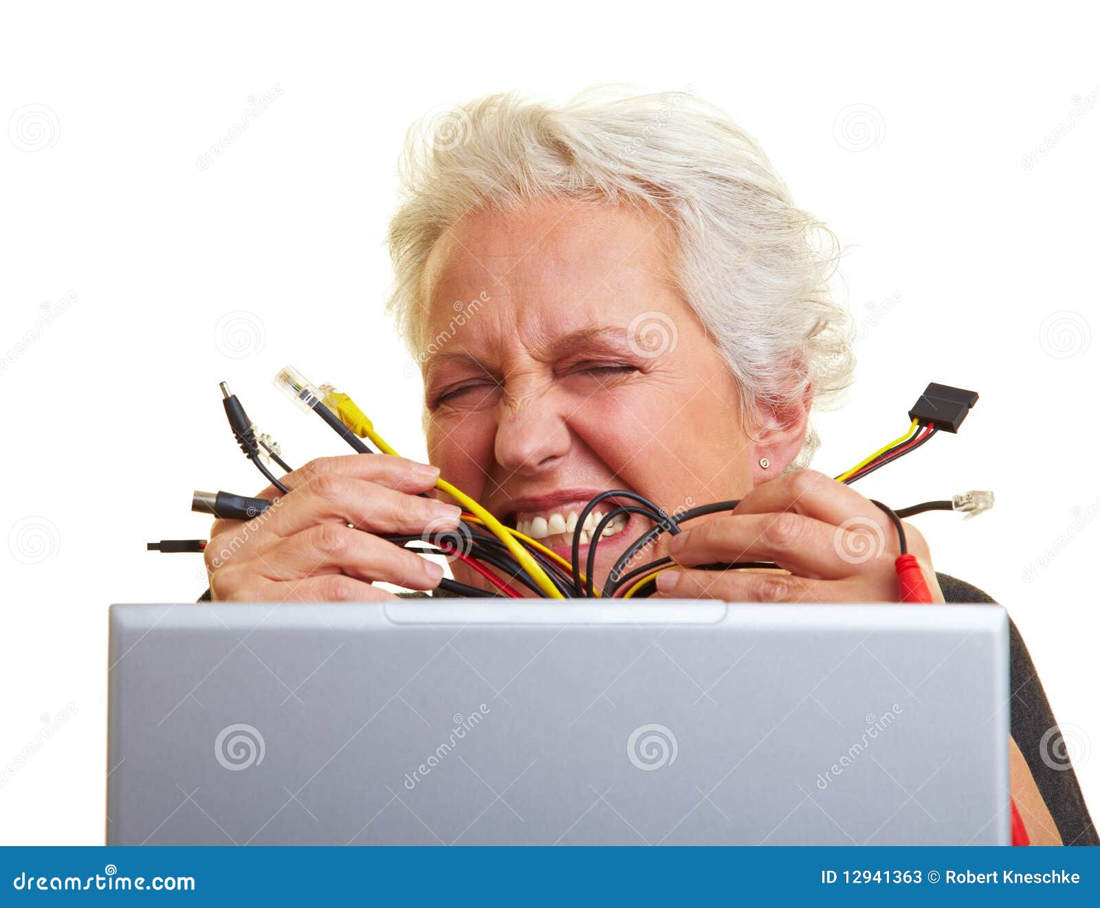 Too many computer cables stock image. Image of citizen - 12941363