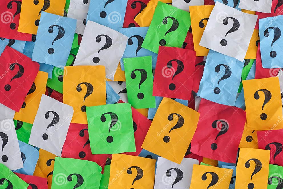 Too Many Difficult Decisions.Too Many Questions Stock Image - Image of ...