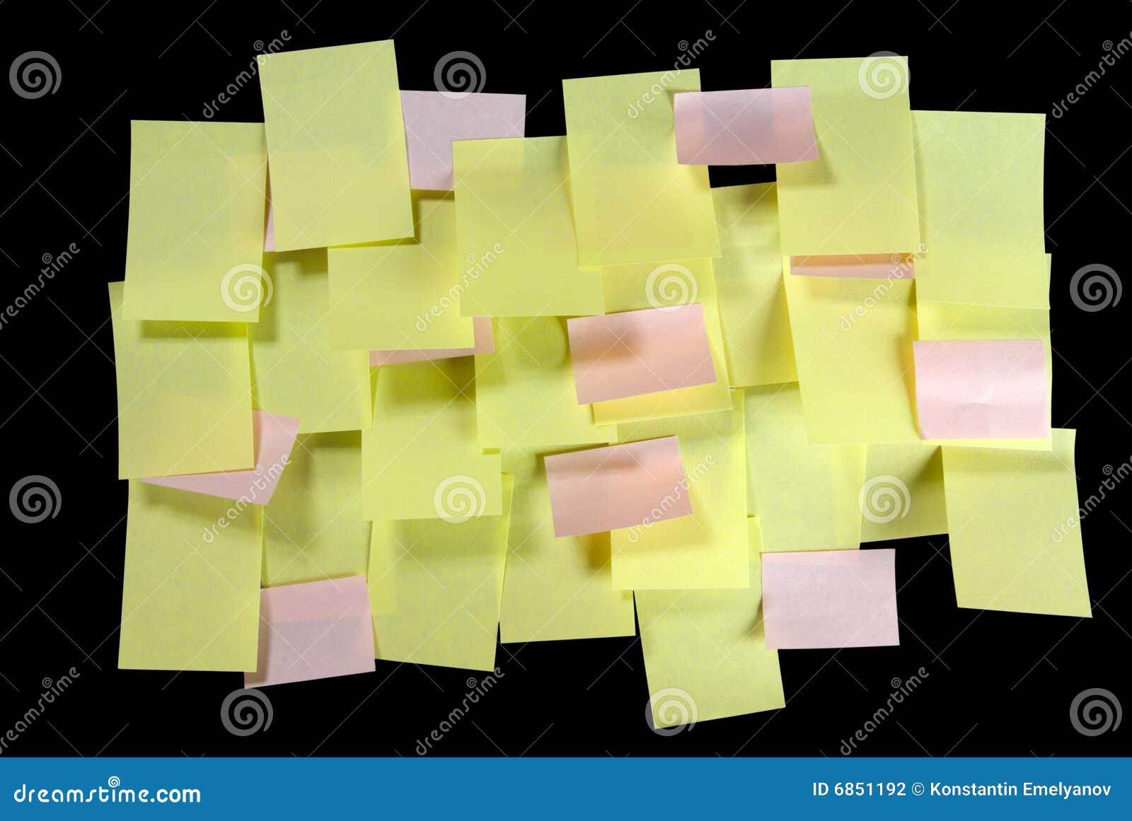 Too many notes stock photo. Image of paper, sticky, office - 6851192