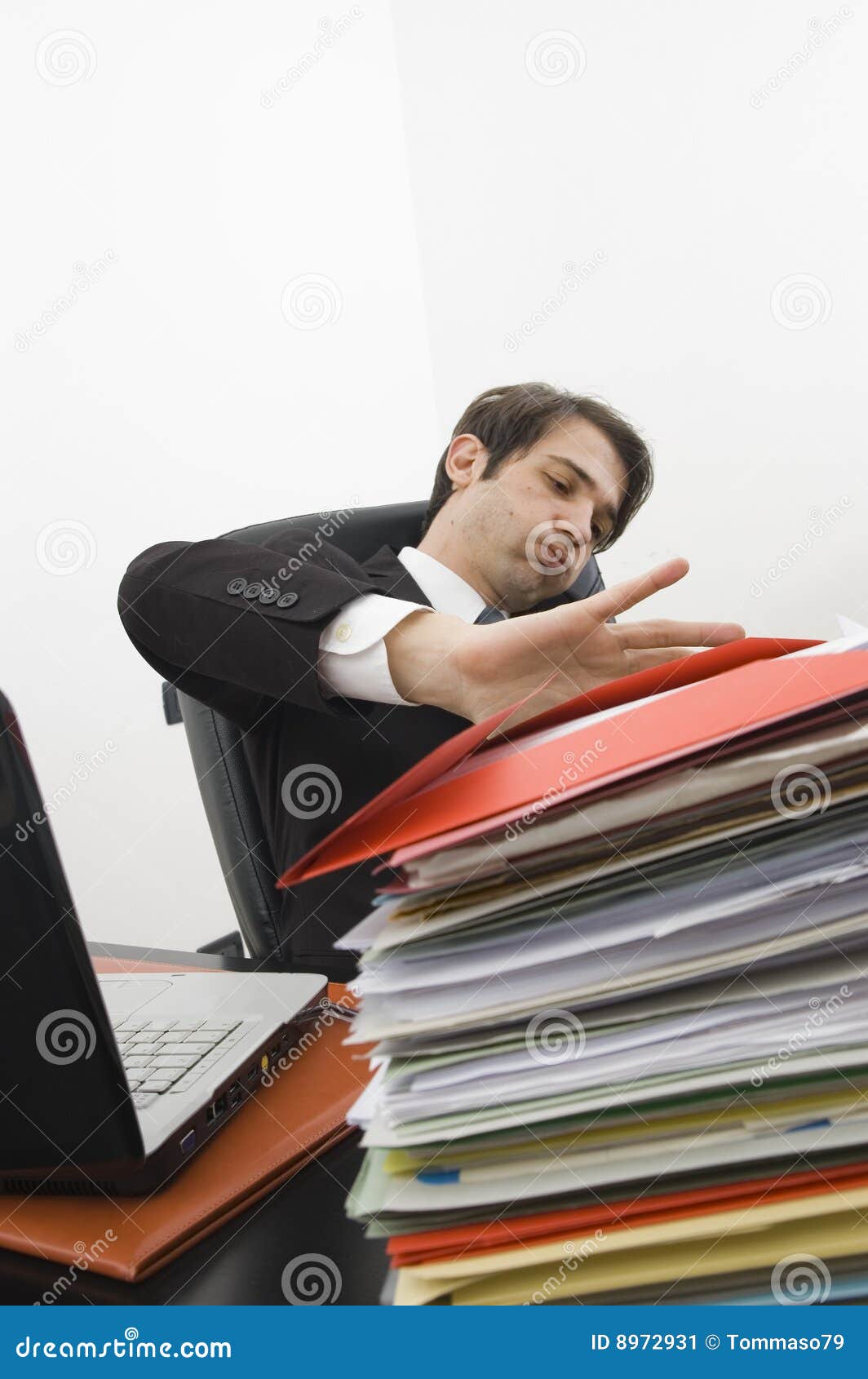 Too many papers stock image. Image of mess, burnout, overwork - 8972931