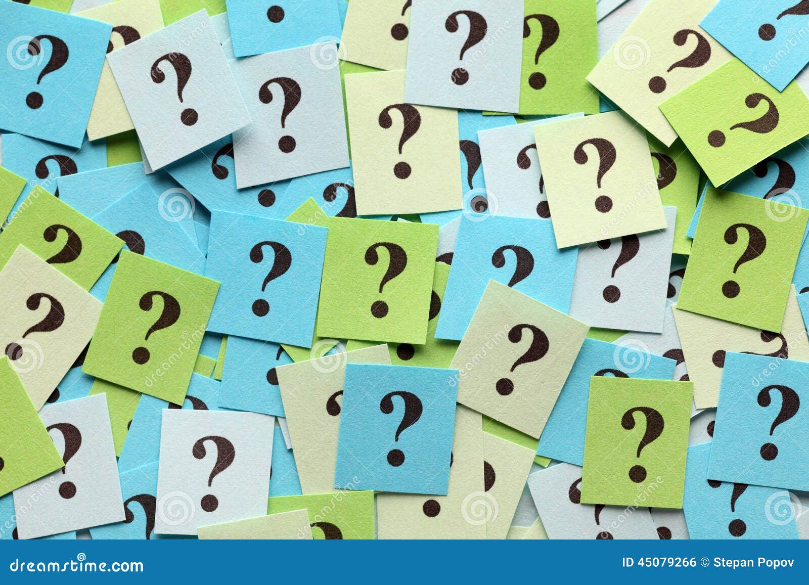 Too Many Questions stock photo. Image of studio, question - 45079266