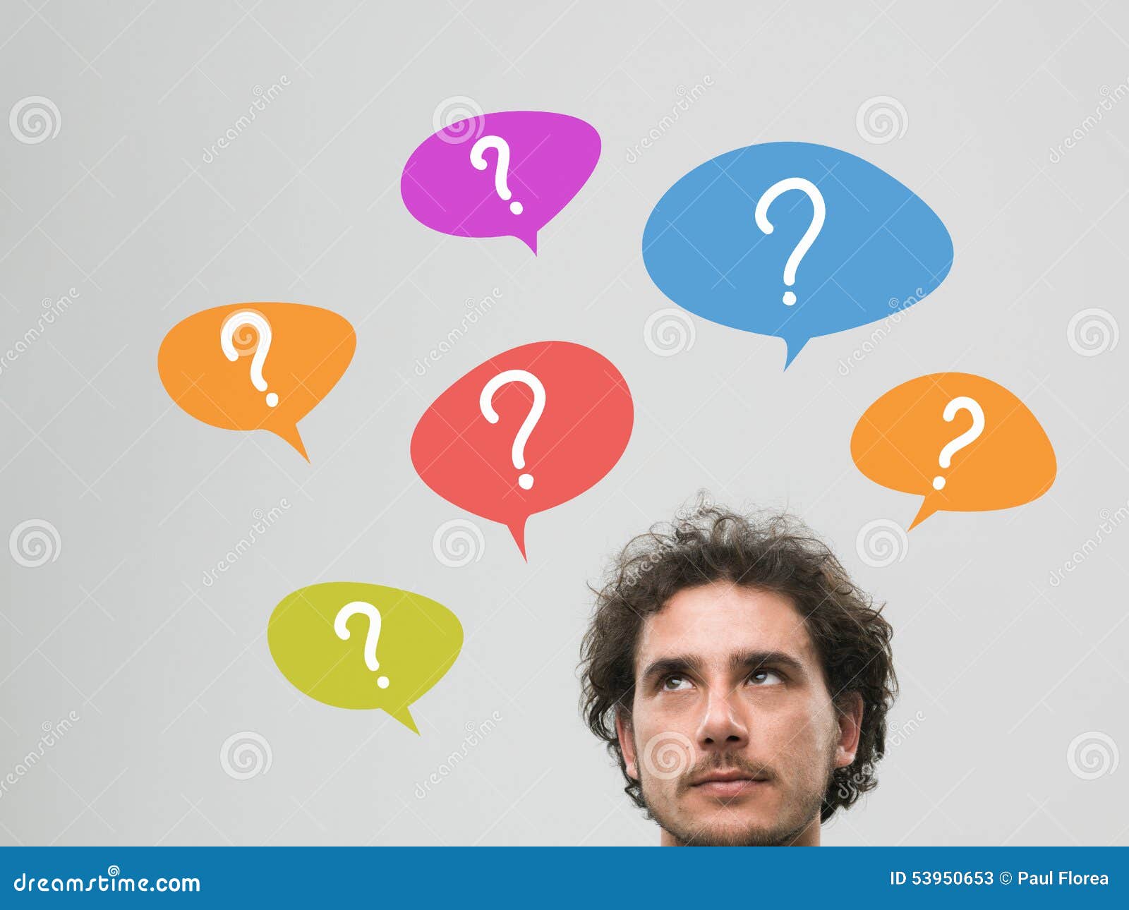 Too many questions stock image. Image of communication - 53950653