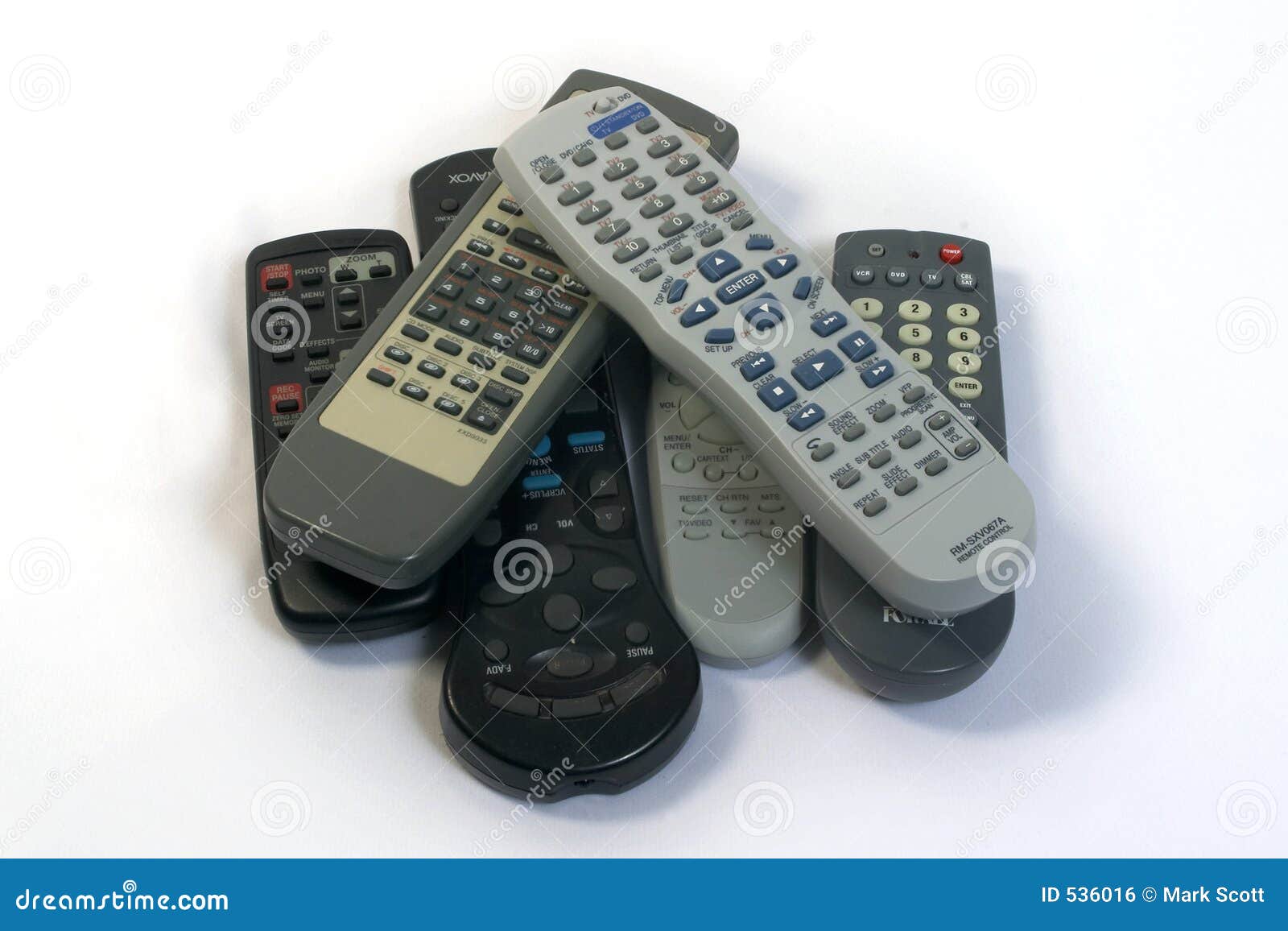 Too many remotes stock photo. Image of amplifier, buttons - 536016