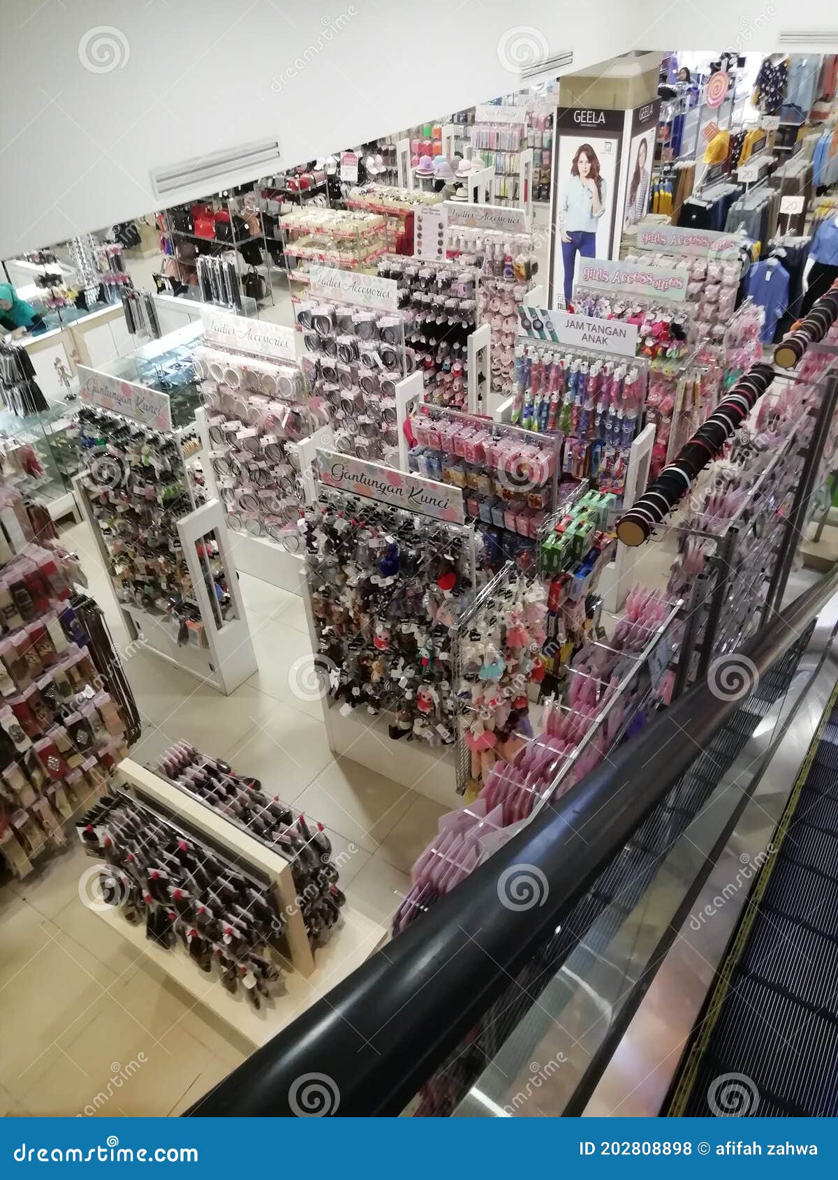 Too Much Accessories in the Supermarket Editorial Stock Photo - Image ...
