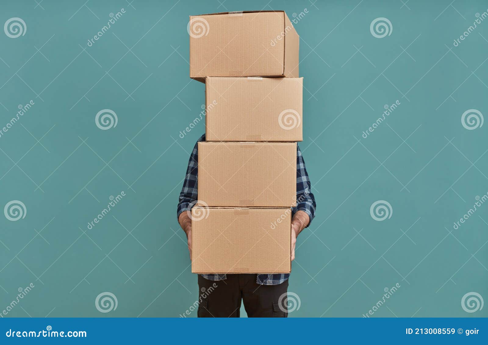 Too much cardboard boxes stock image. Image of expertise - 213008559