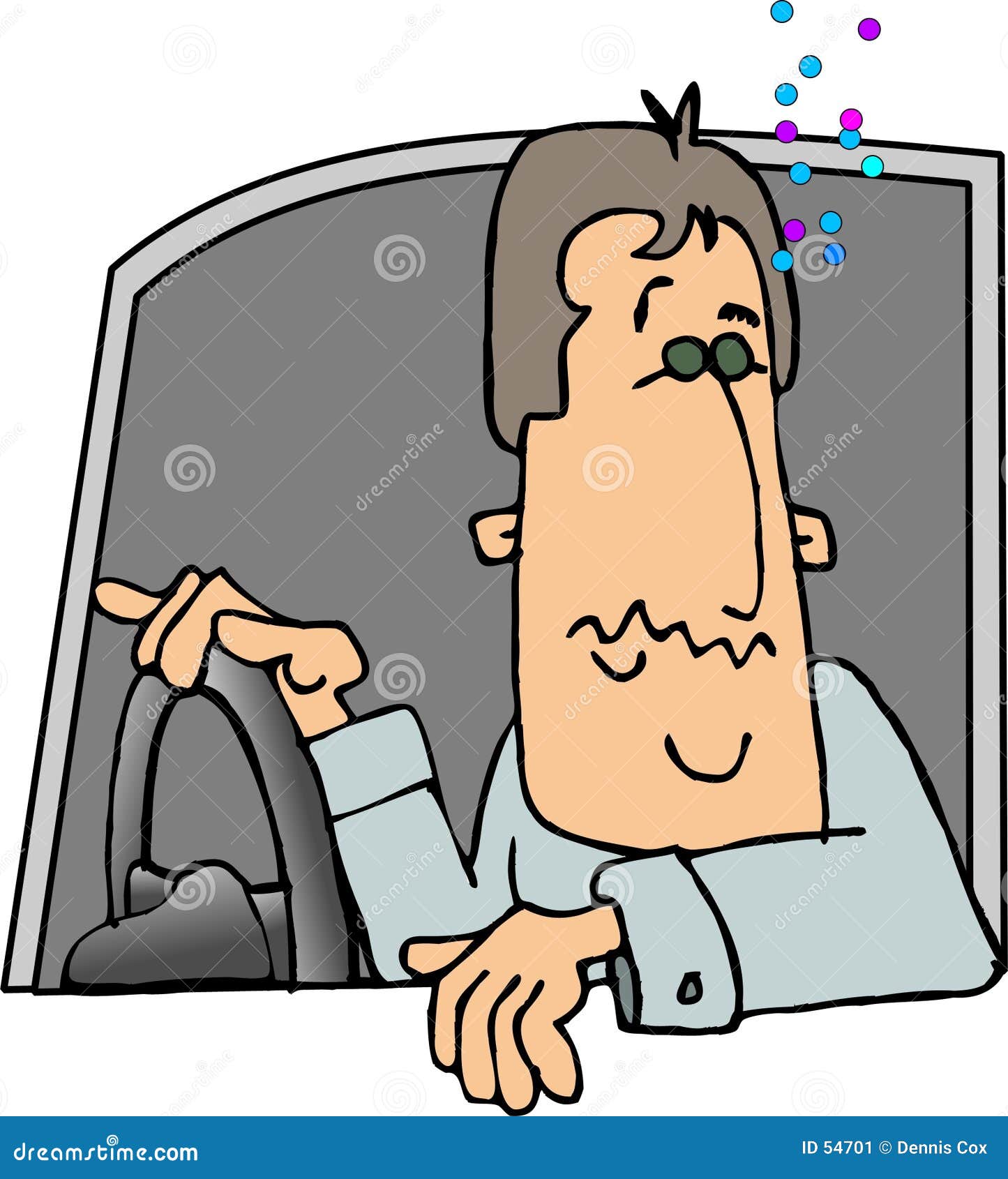 Too much fun stock illustration. Illustration of male, drunken - 54701