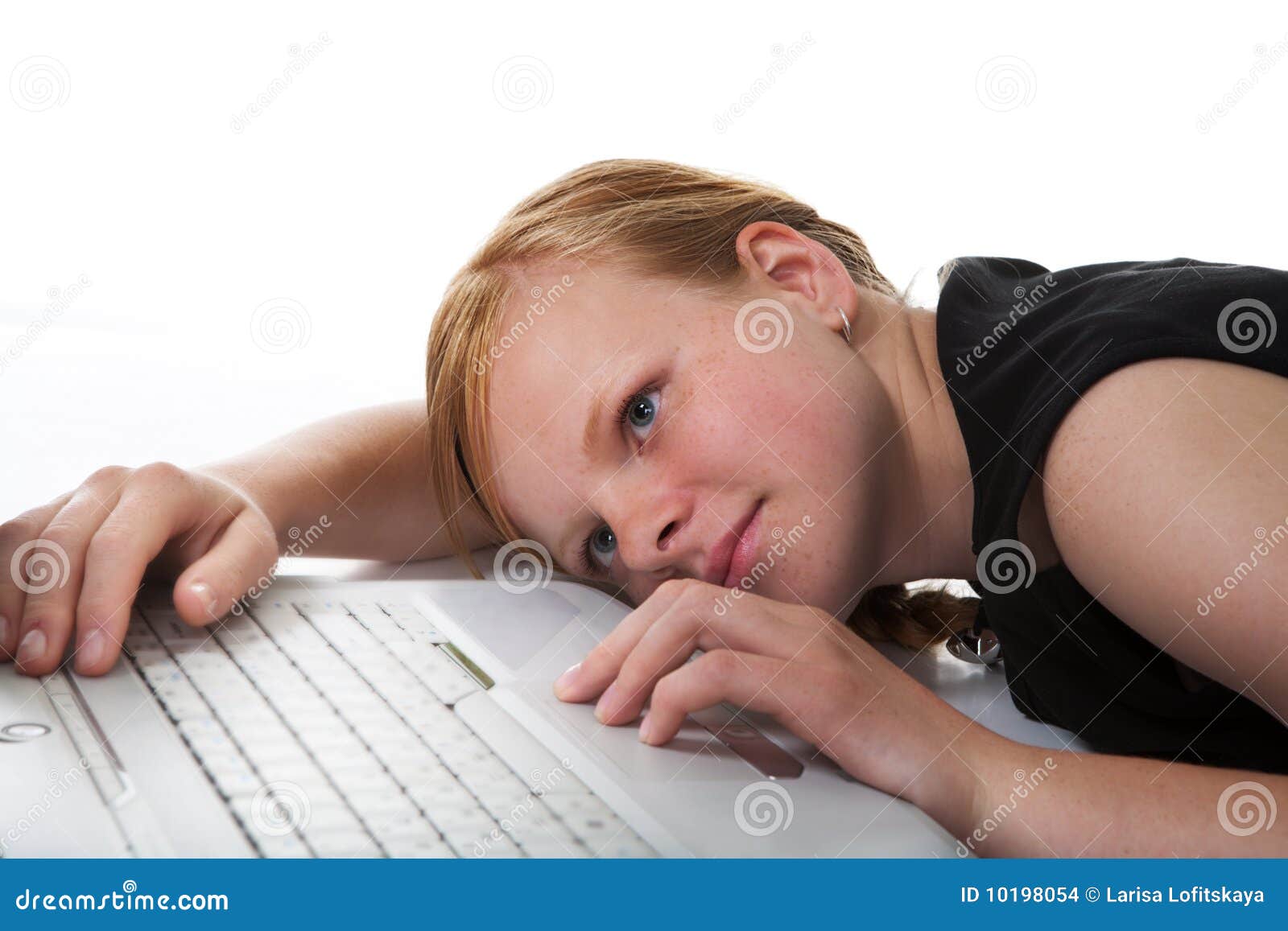 Too much learning stock photo. Image of isolated, teenager - 10198054
