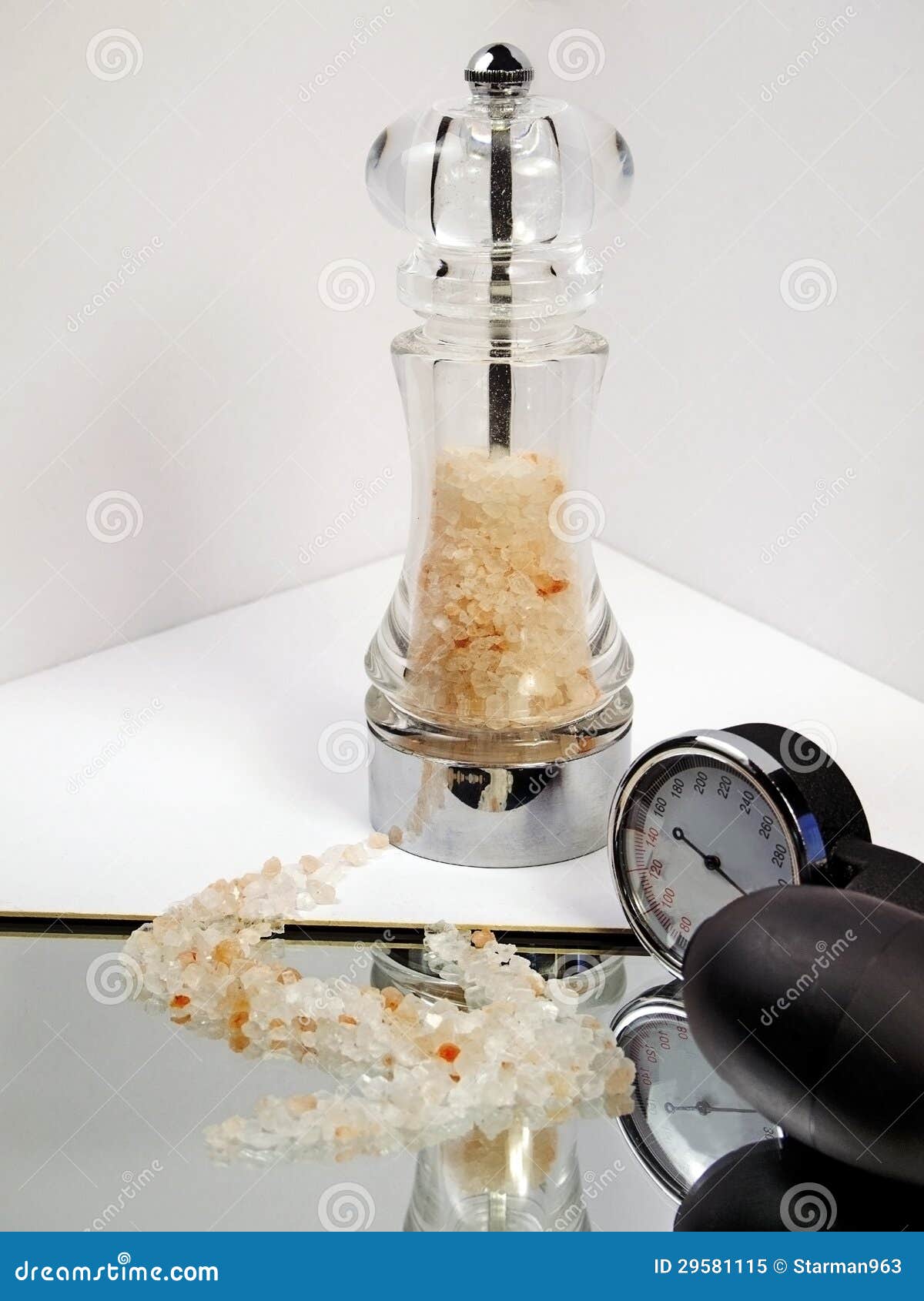 Too Much Salt is Bad for Pressure Stock Image - Image of himalaya ...