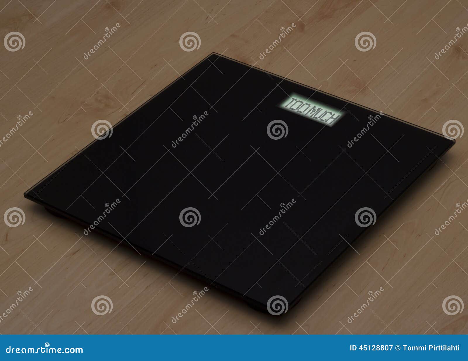 Too much on scale stock image. Image of body, background - 45128807