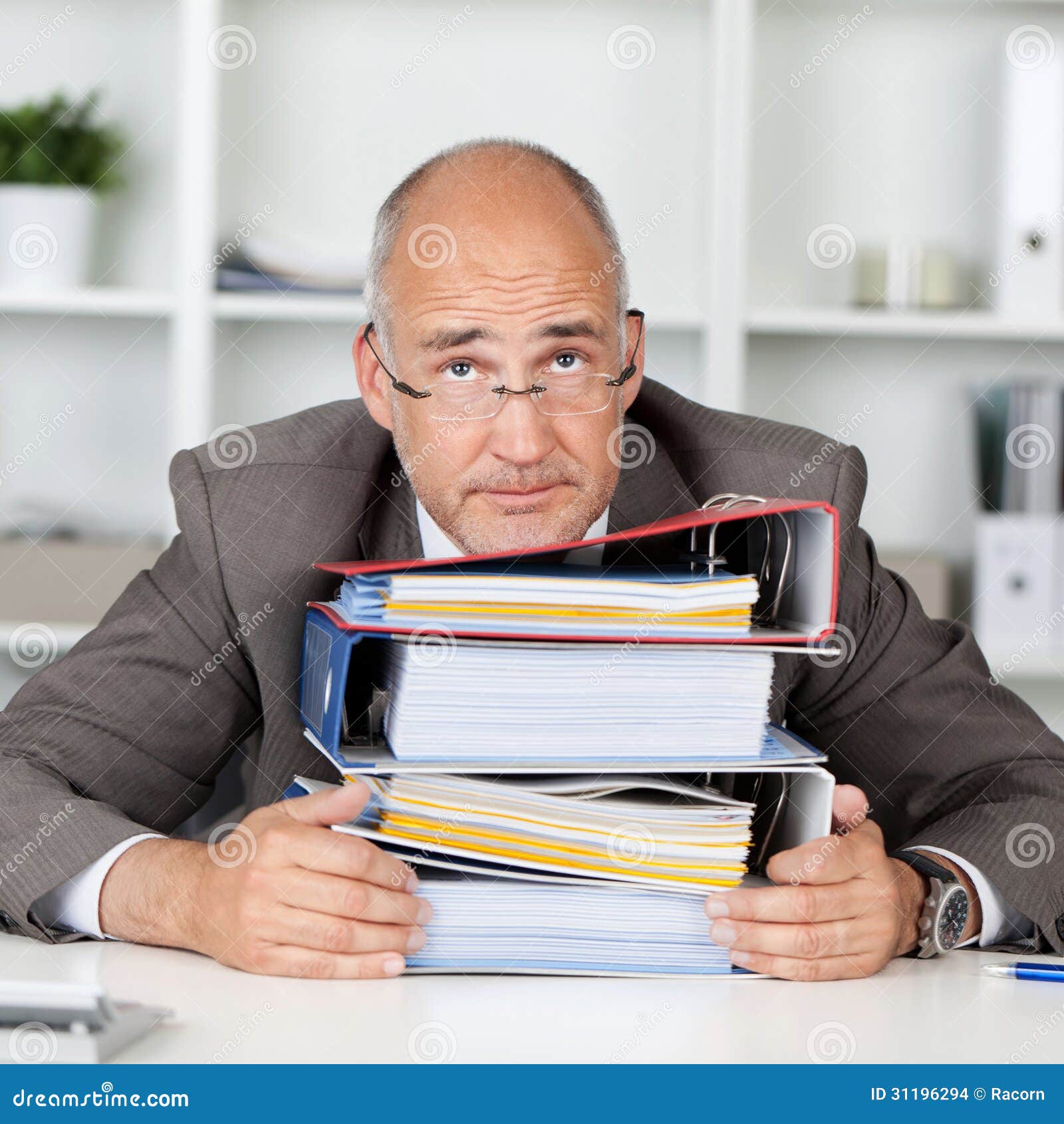 Too much work stock photo. Image of accounting, businessperson - 31196294