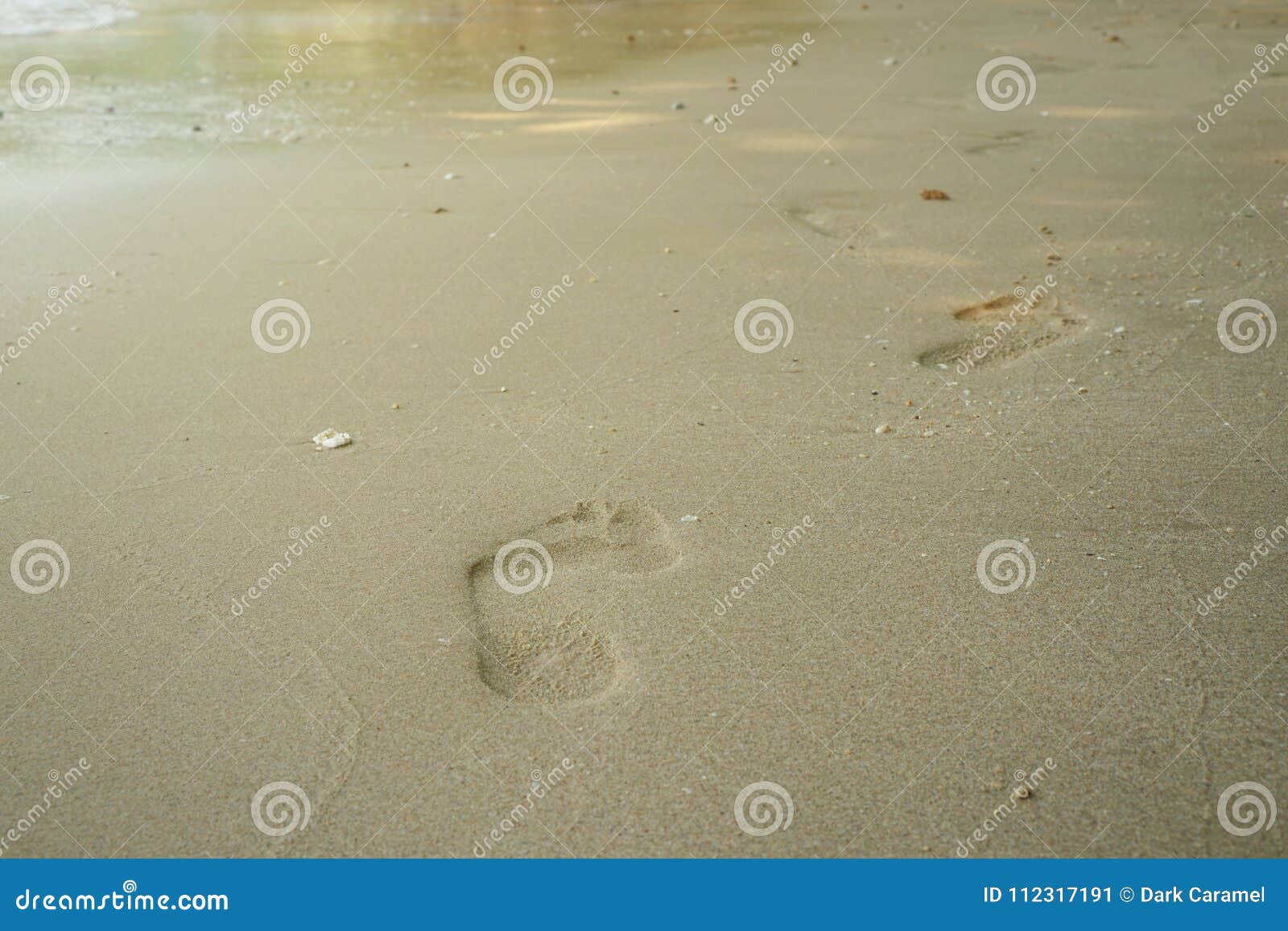 Too Soft, Footprints on Sand Stock Image - Image of pattern, sand ...
