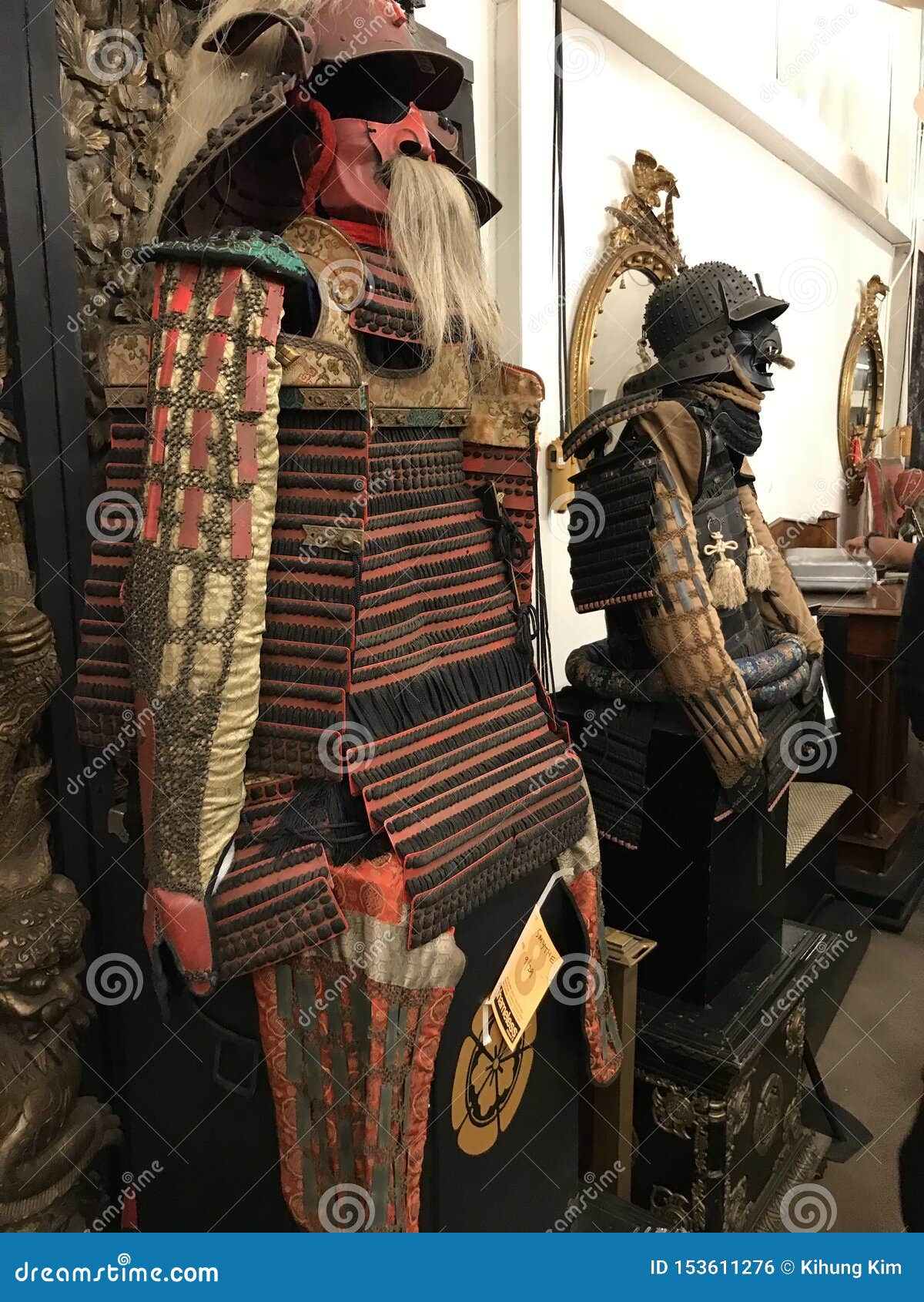Samurai Uniform At Warner Brothers Studio In LA Editorial Image ...
