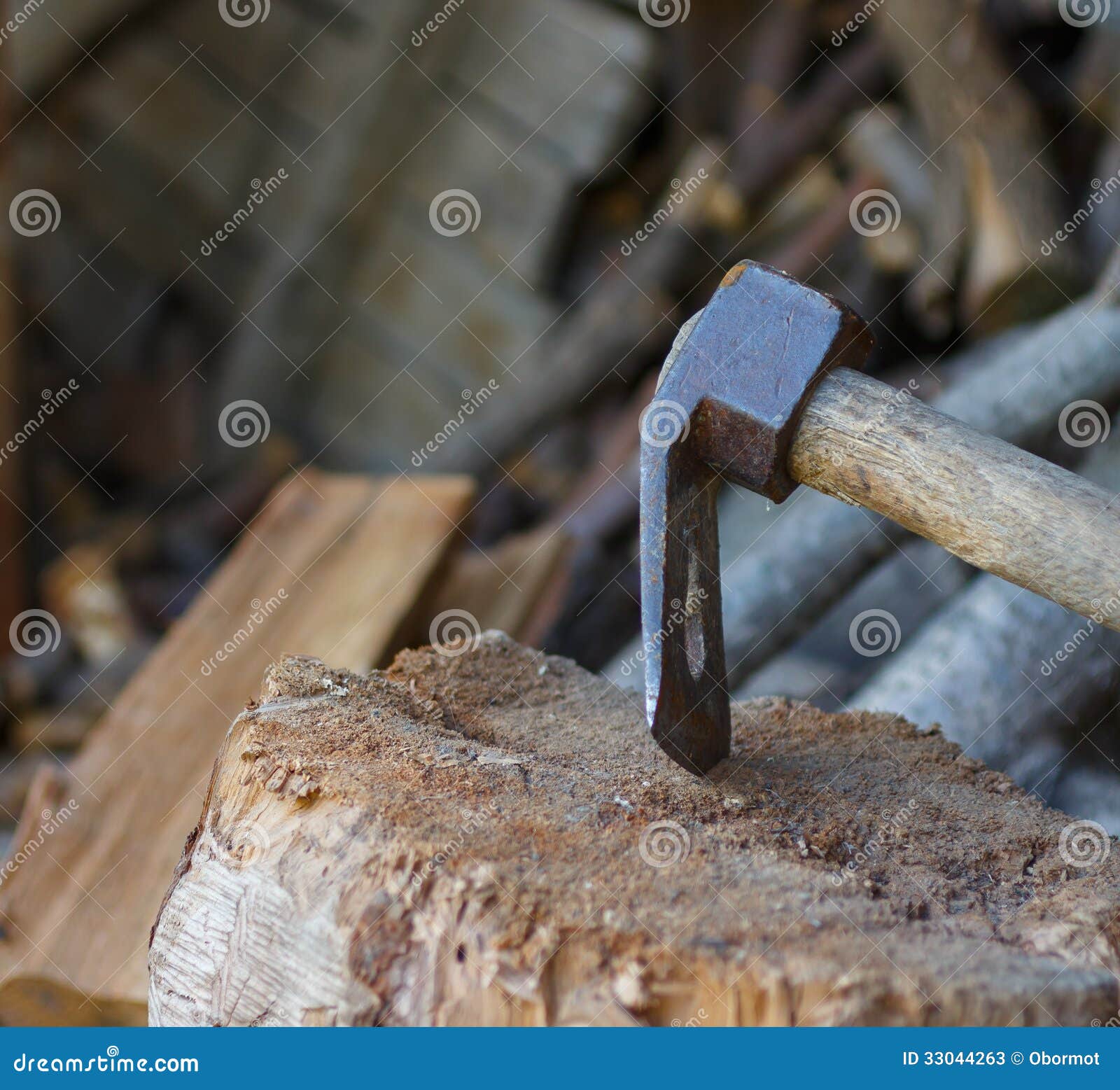 Tool adze stock image. Image of tool, improvement, equipment - 33044263