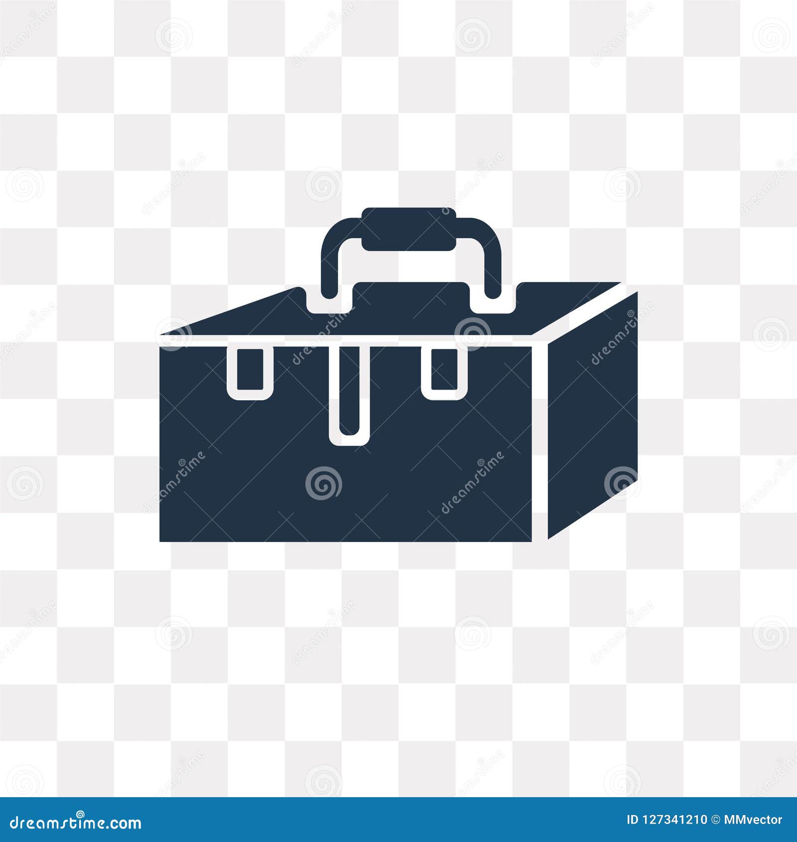 Tool Bag Vector Icon Isolated on Transparent Background, Tool Ba Stock ...