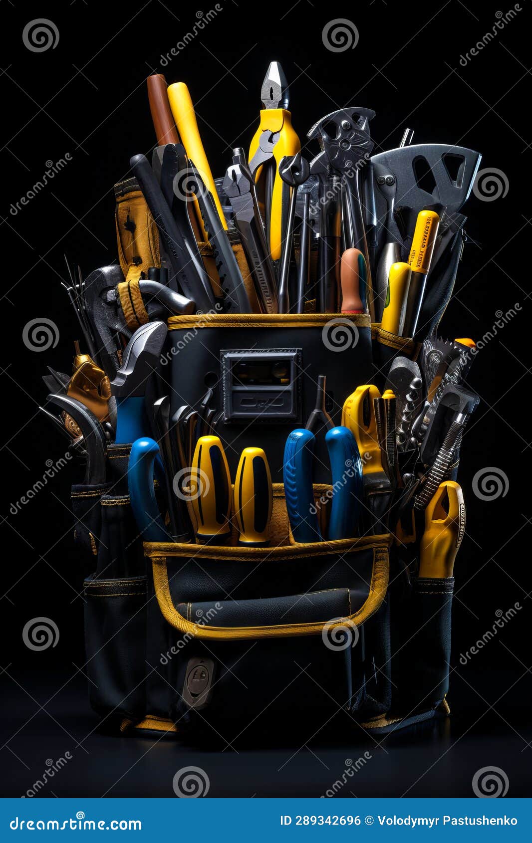 Tool Belt Filled with Lots of Tools and Tools in it. Generative AI ...