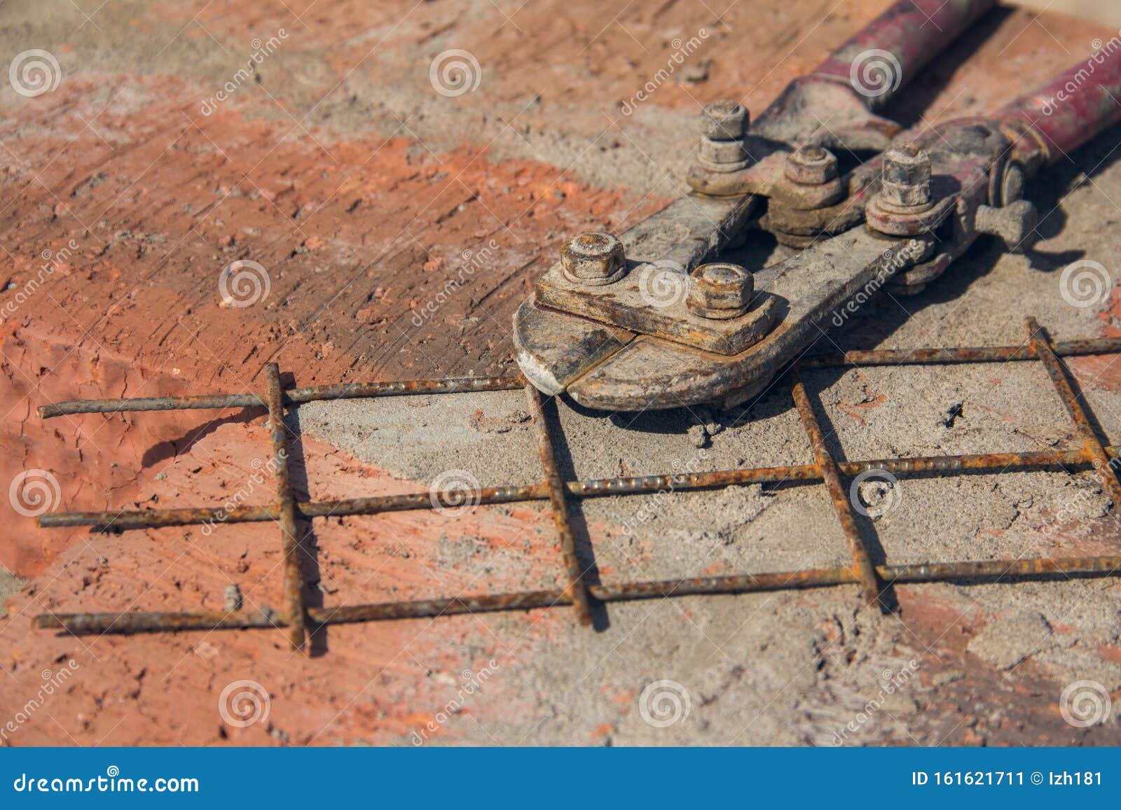 Tool for Biting Metal. Construction Tool Close-up Stock Image - Image ...
