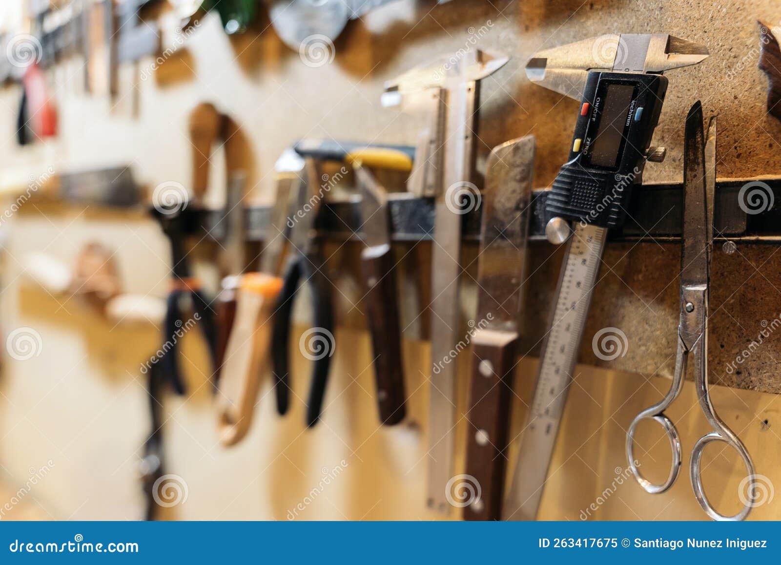 Tool Board Close Up stock image. Image of tool, craftspeople - 263417675