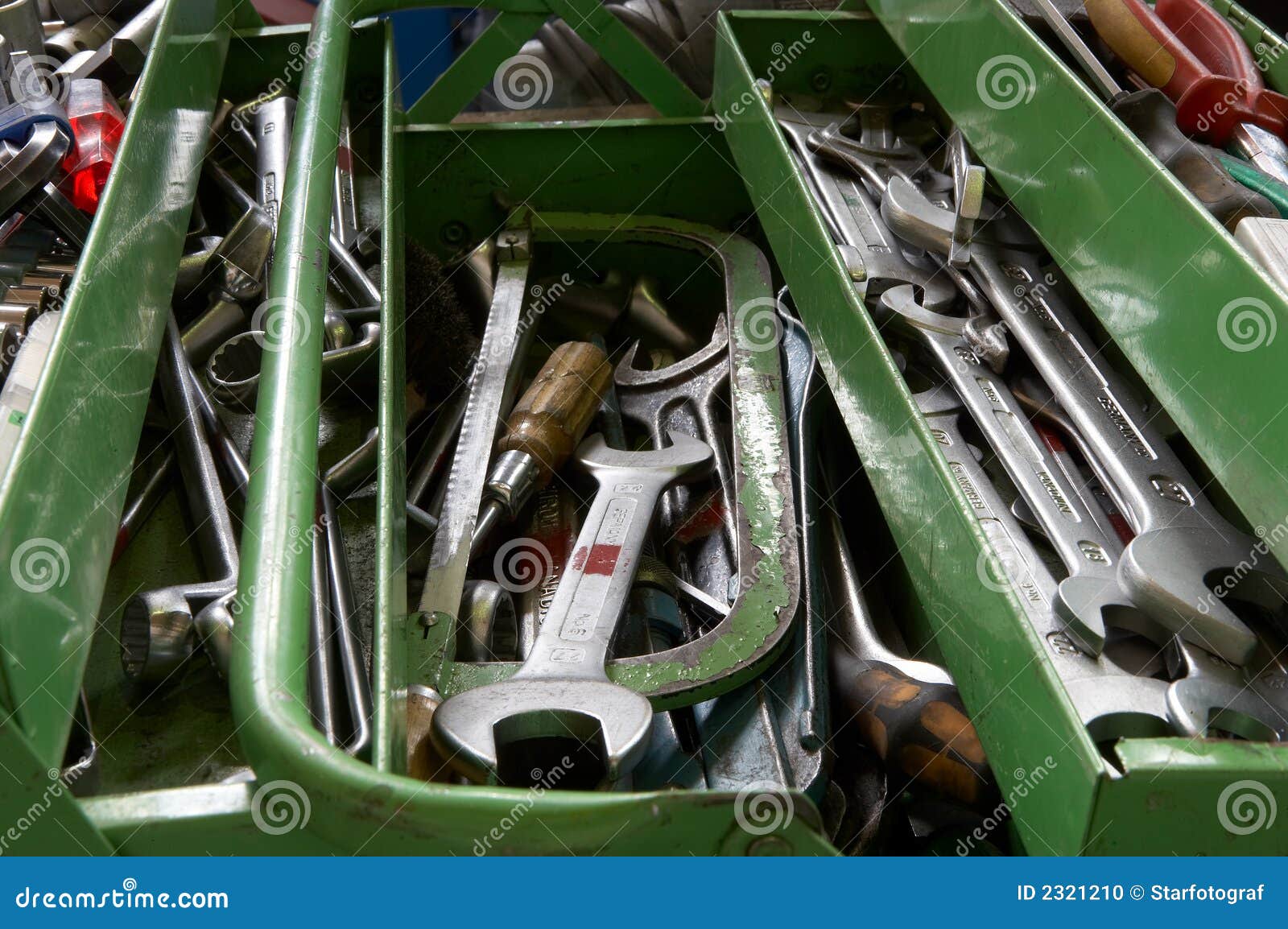 Tool box stock photo. Image of tool, engineer, spanner - 2321210