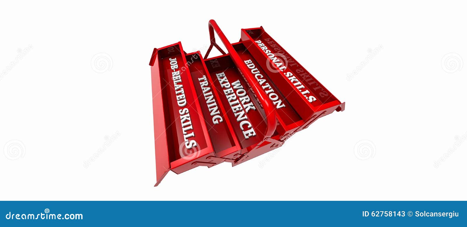 Tool Box Resume, C V stock illustration. Illustration of fixing - 62758143