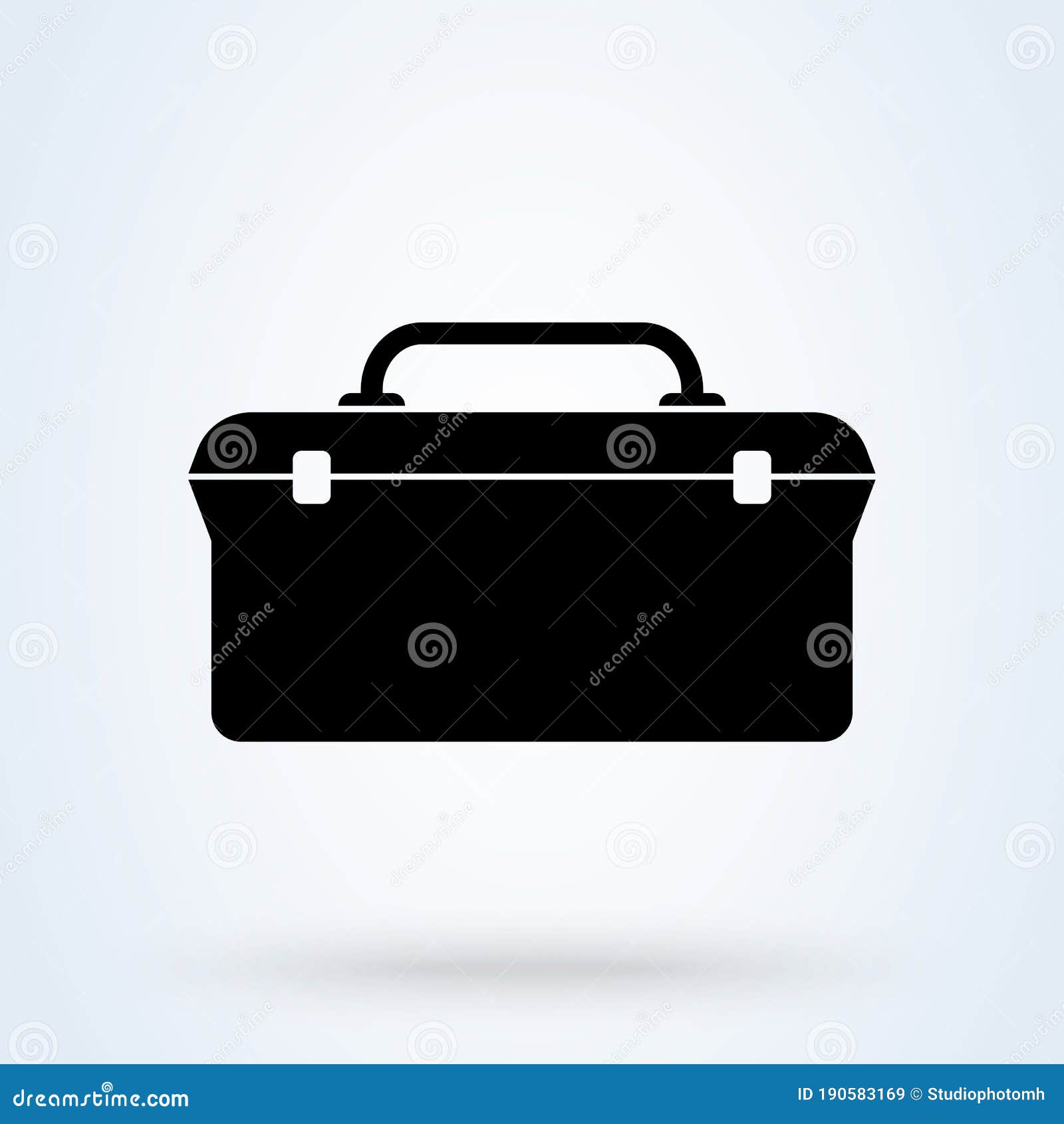 Tool Box Icon. Toolbox, Toolkit, Instrument. Construction Concept Stock ...