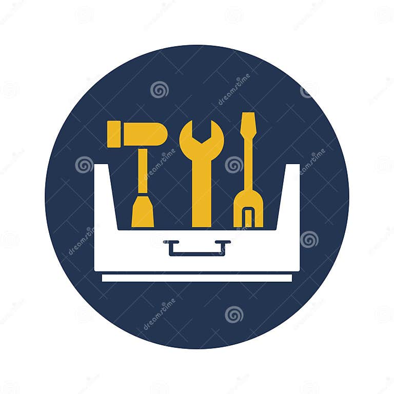 Tool Box Isolated Vector Icon Which Can Easily Modify or Edit Stock ...