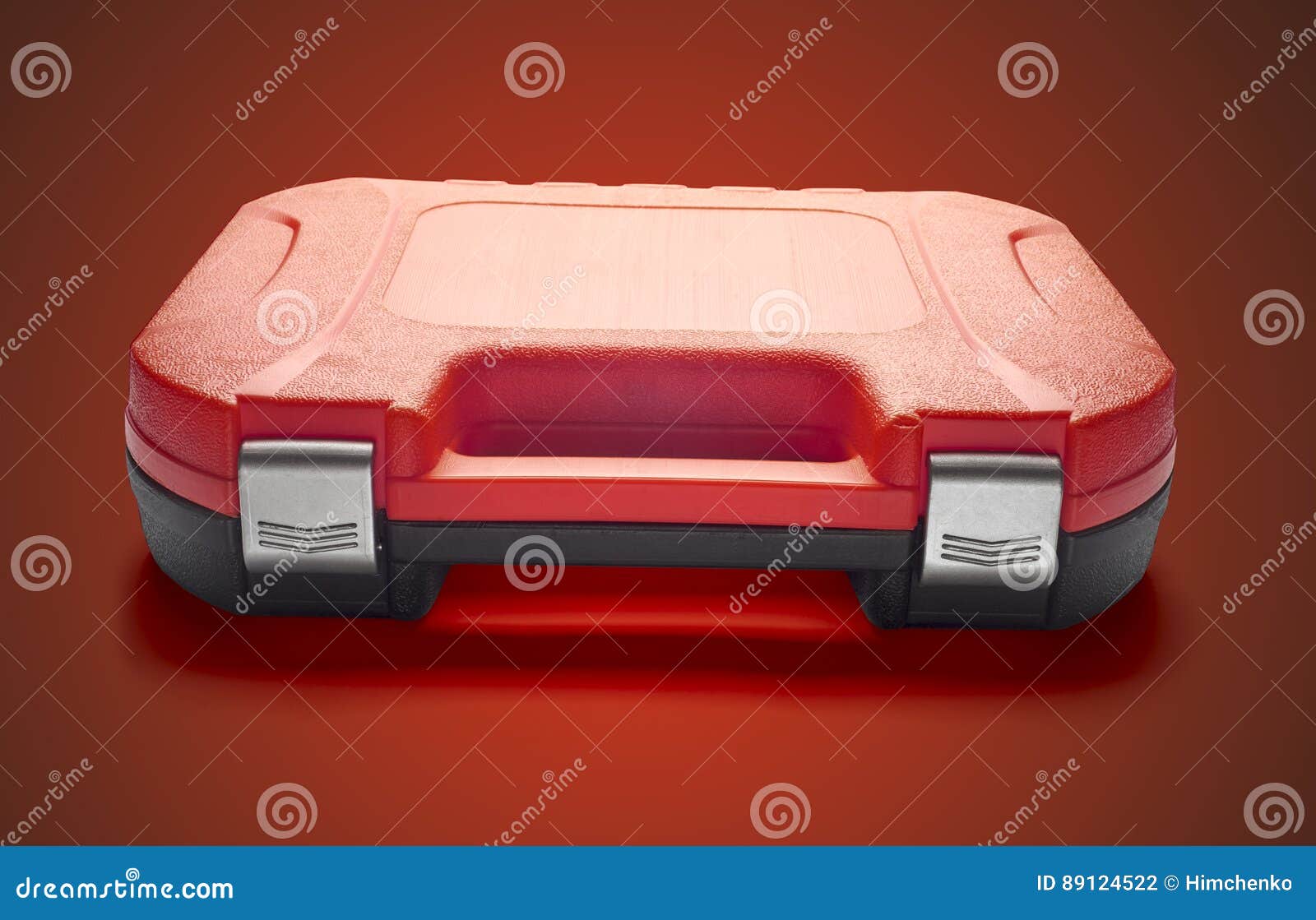 Tool Box Isolated on White Background Stock Photo - Image of hardware ...