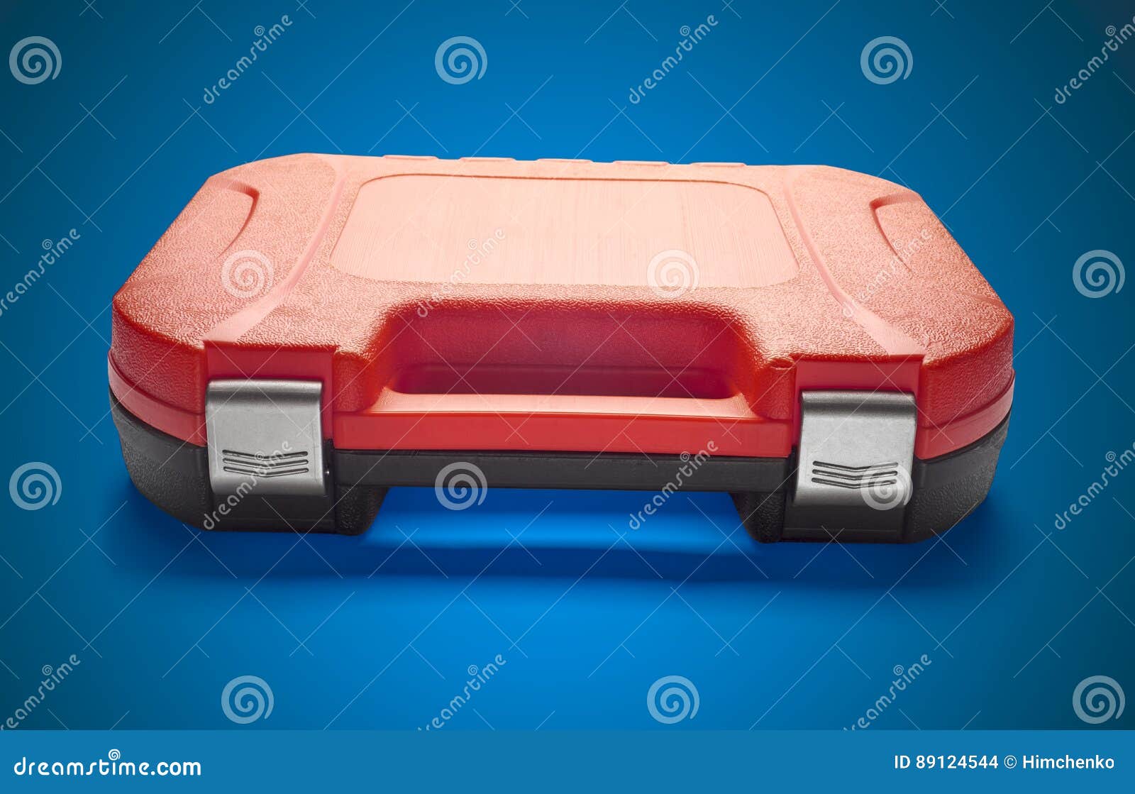 Tool Box Isolated on White Background Stock Photo - Image of industrial ...