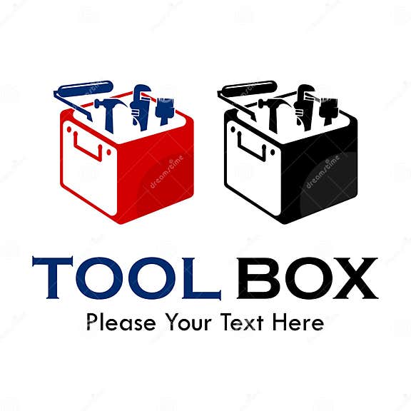 Tool box logo stock vector. Illustration of font, flat - 264139226