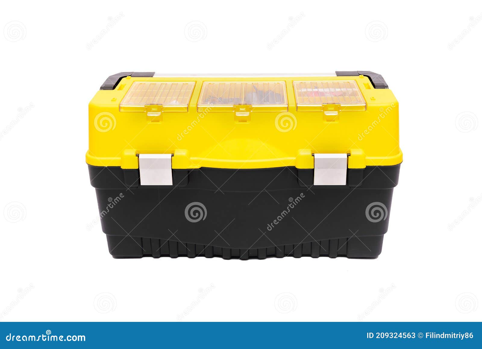 Tool box stock image. Image of instrument, container - 209324563