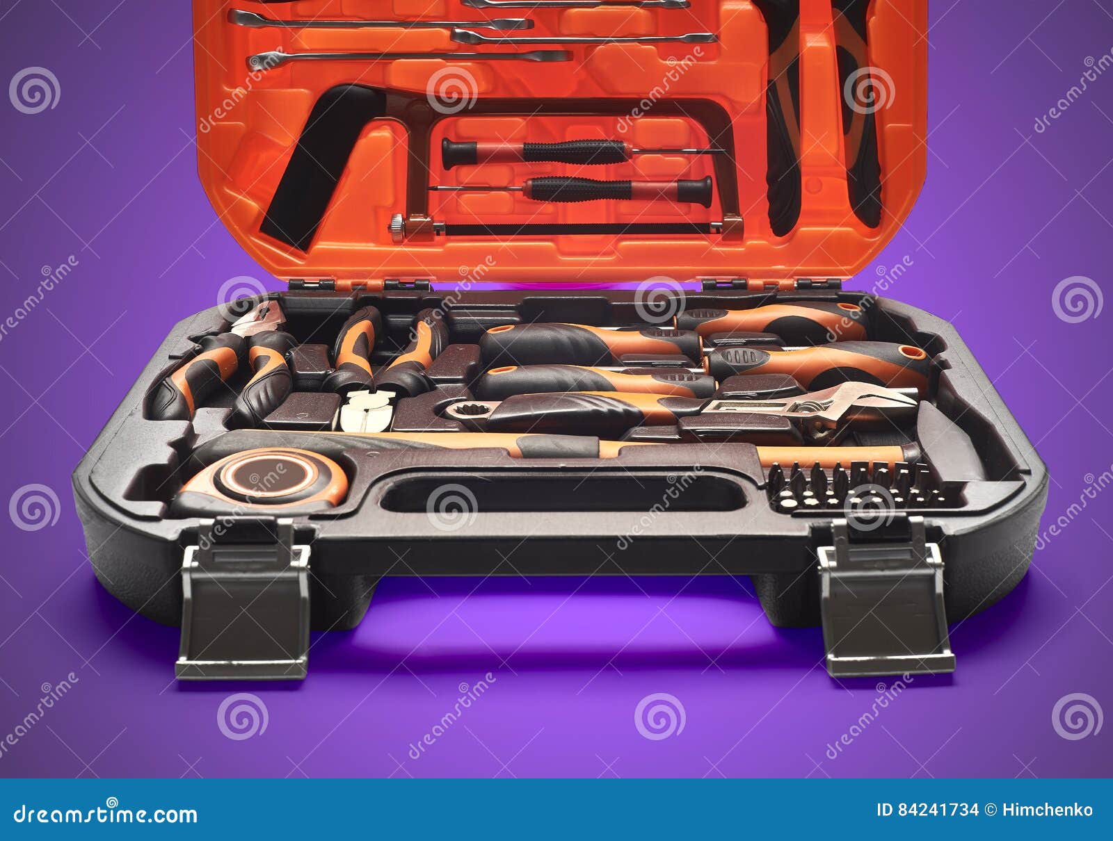 Tool Box on White Background Stock Photo - Image of handy, business ...