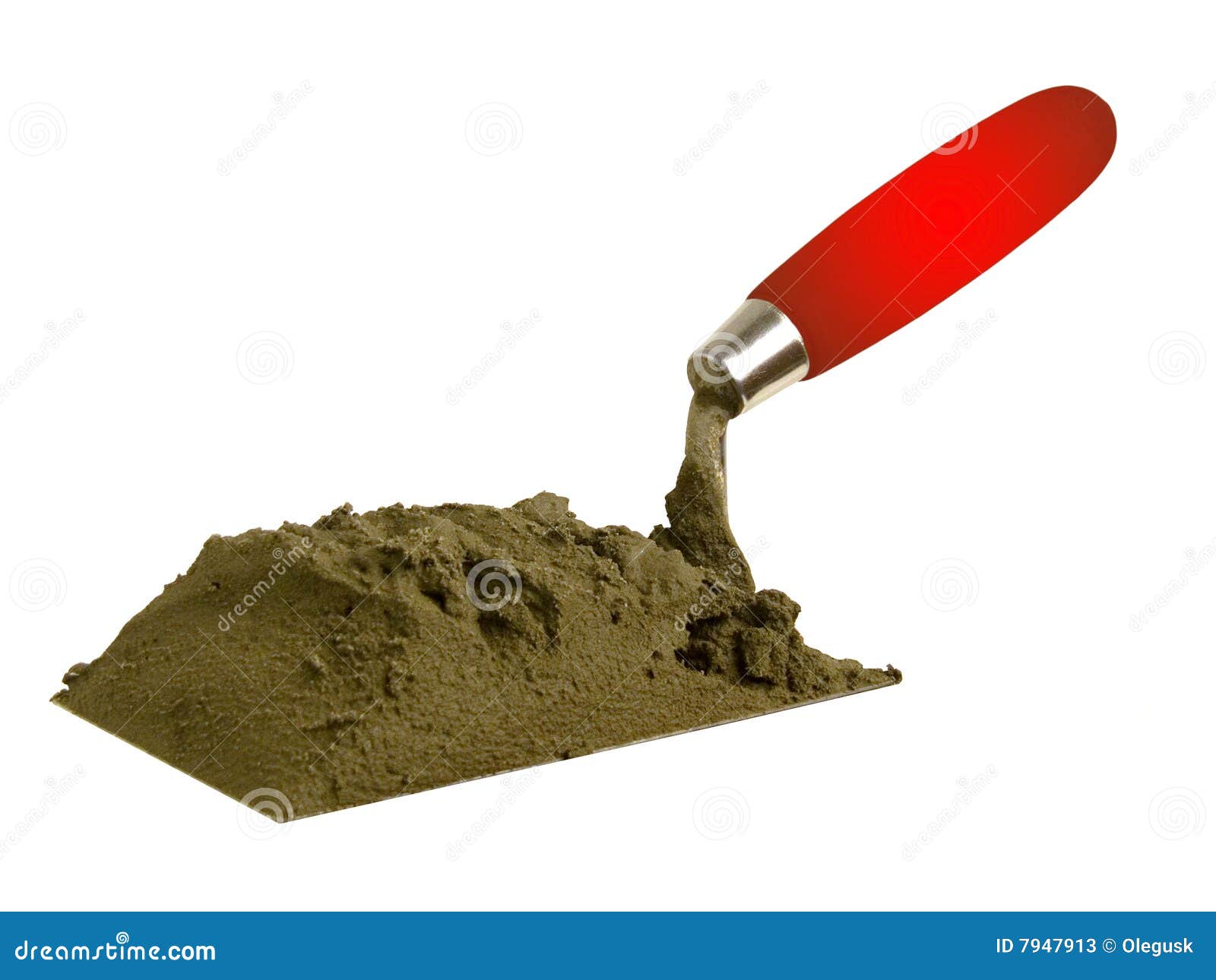 The Tool of the Builder of the Mason a Shovel Stock Image - Image of ...