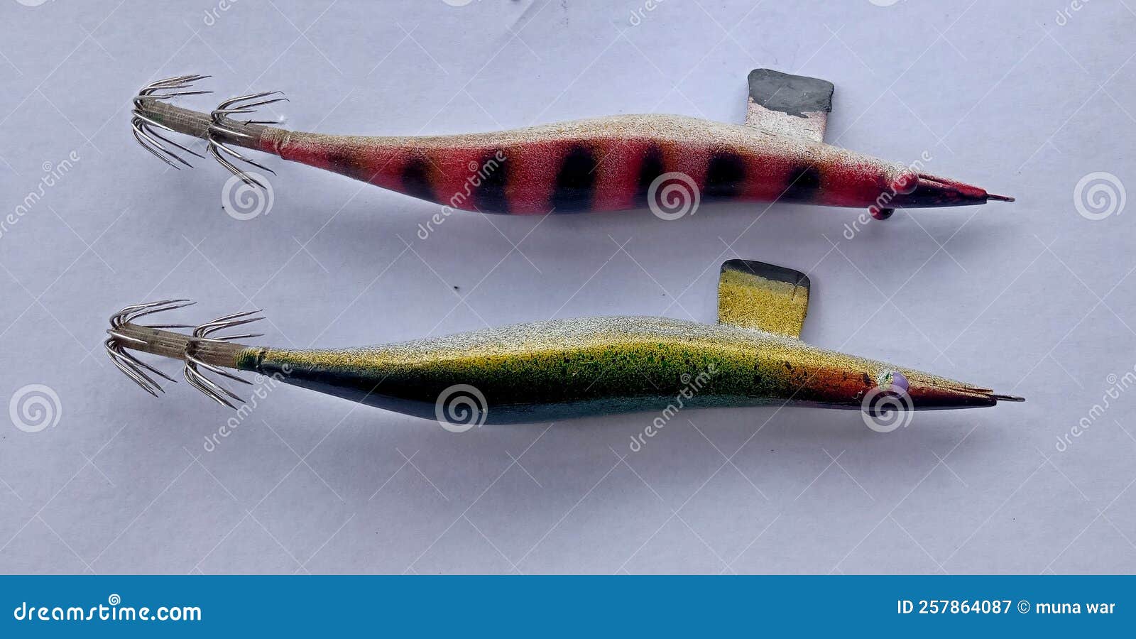 This is a Tool for Catching Squid in the Sea, Made of Light Wood and ...