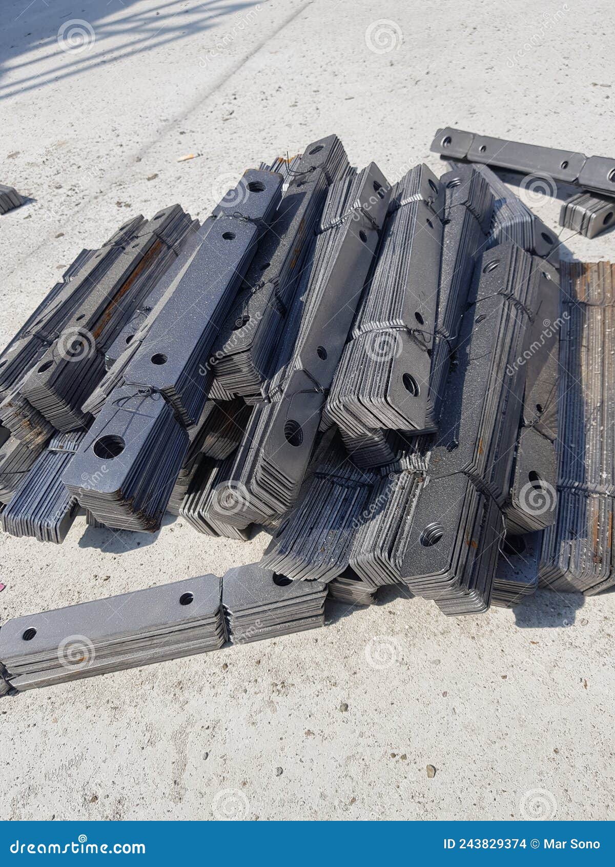 This is a Tool Commonly Used for Locking Building Formwork Stock Photo ...