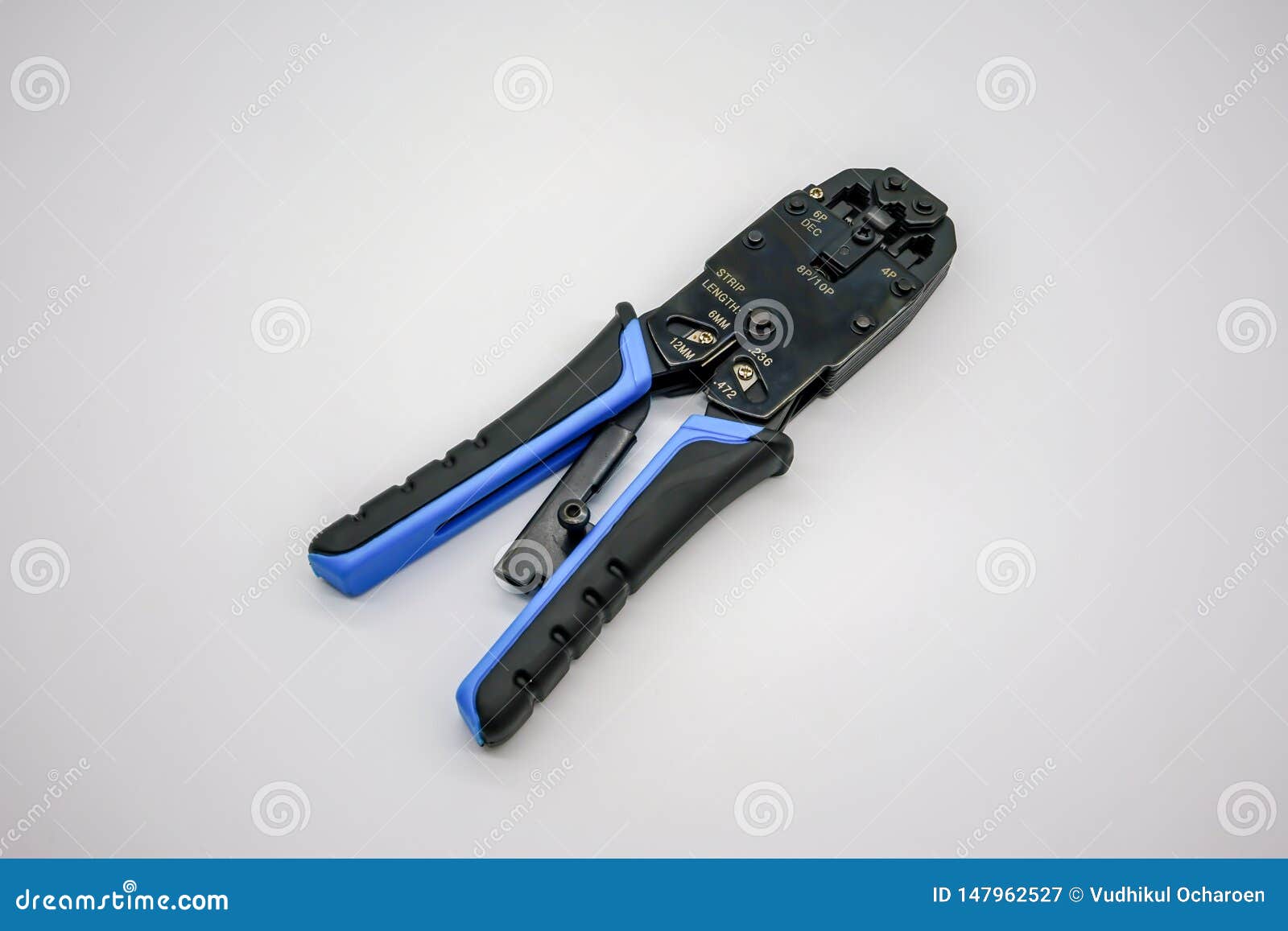 Equipment for Installing Lan Cable Stock Image - Image of connect ...