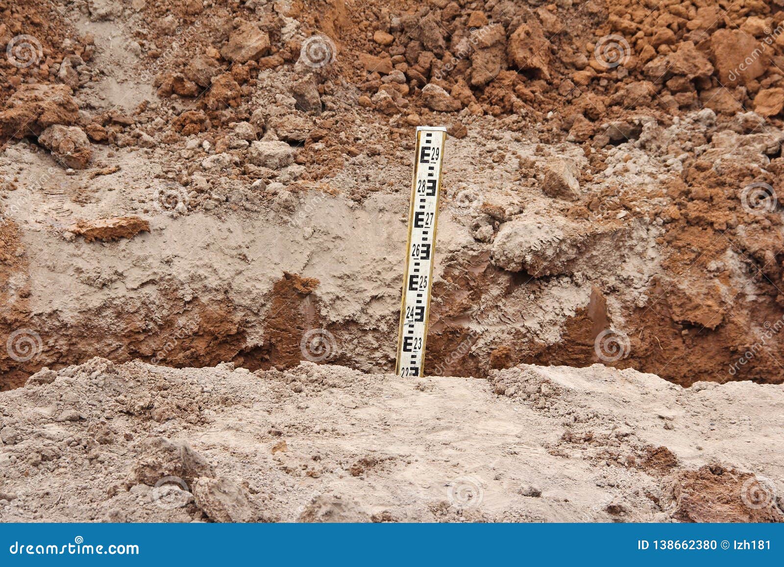 Tool for Geodetic Calculations Stock Photo - Image of total, land ...