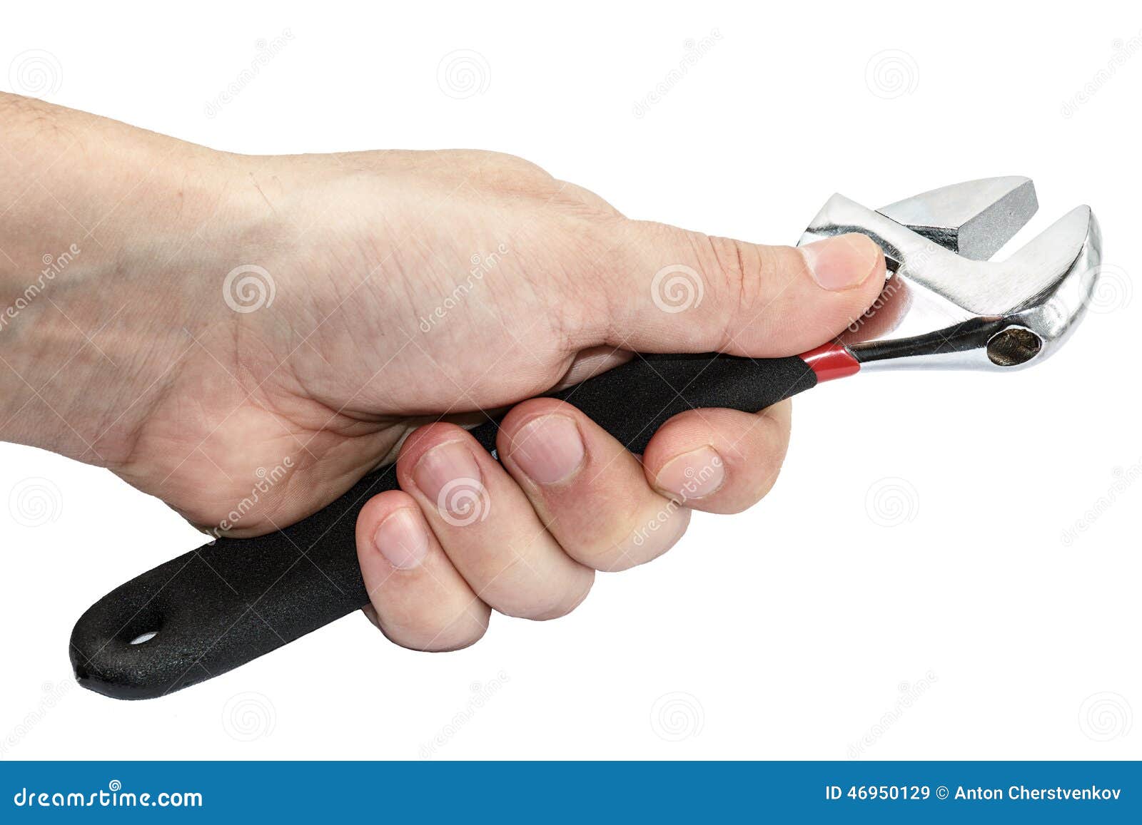 Tool in hand stock image. Image of shifter, edit, gust - 46950129