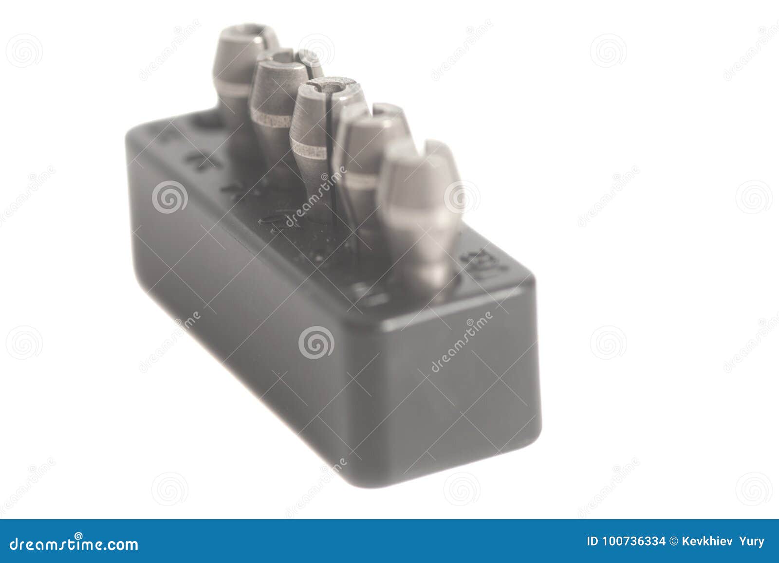 Tool Holder Collets of Different Size in a Box Stock Photo - Image of ...